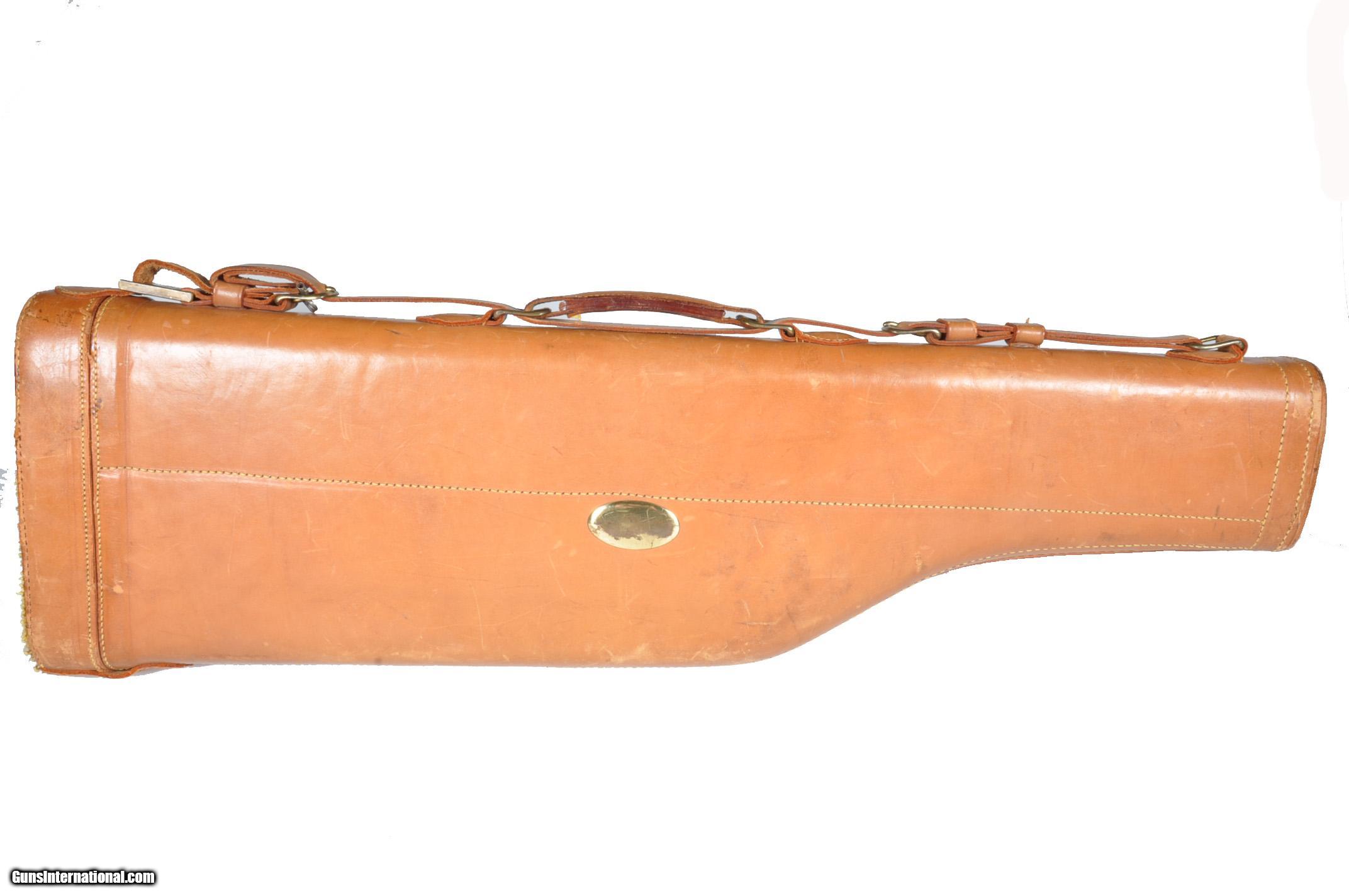 Leather Leg O Mutton Takedown Shotgun Case 30 