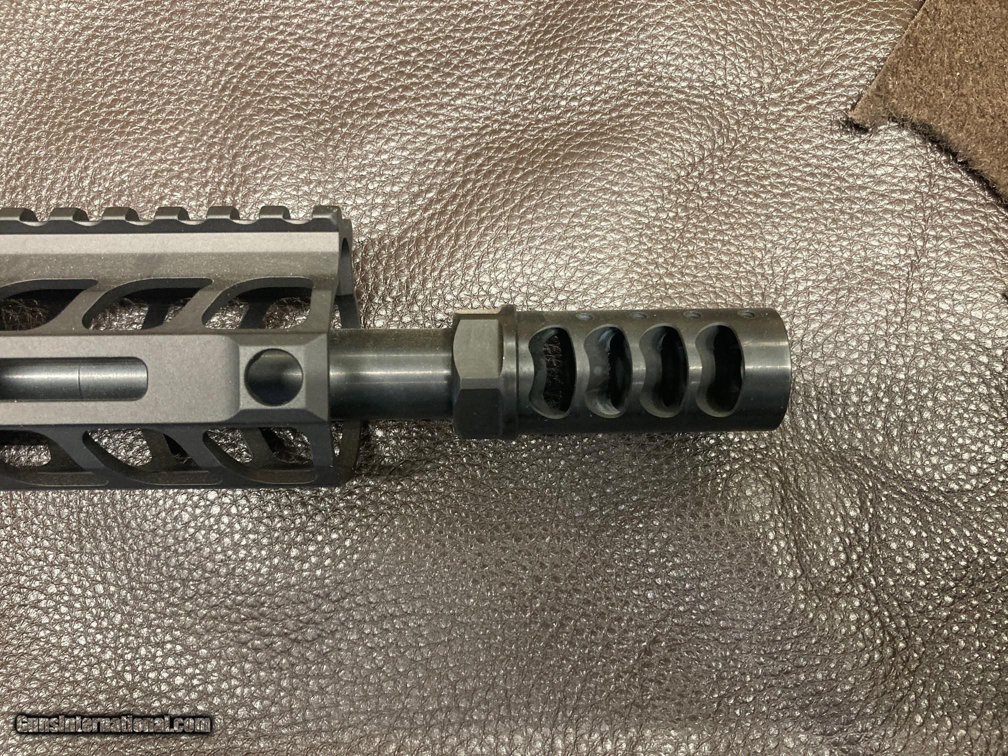 Stag, AR-10, 308 with American Precision brake and Holosun red dot.