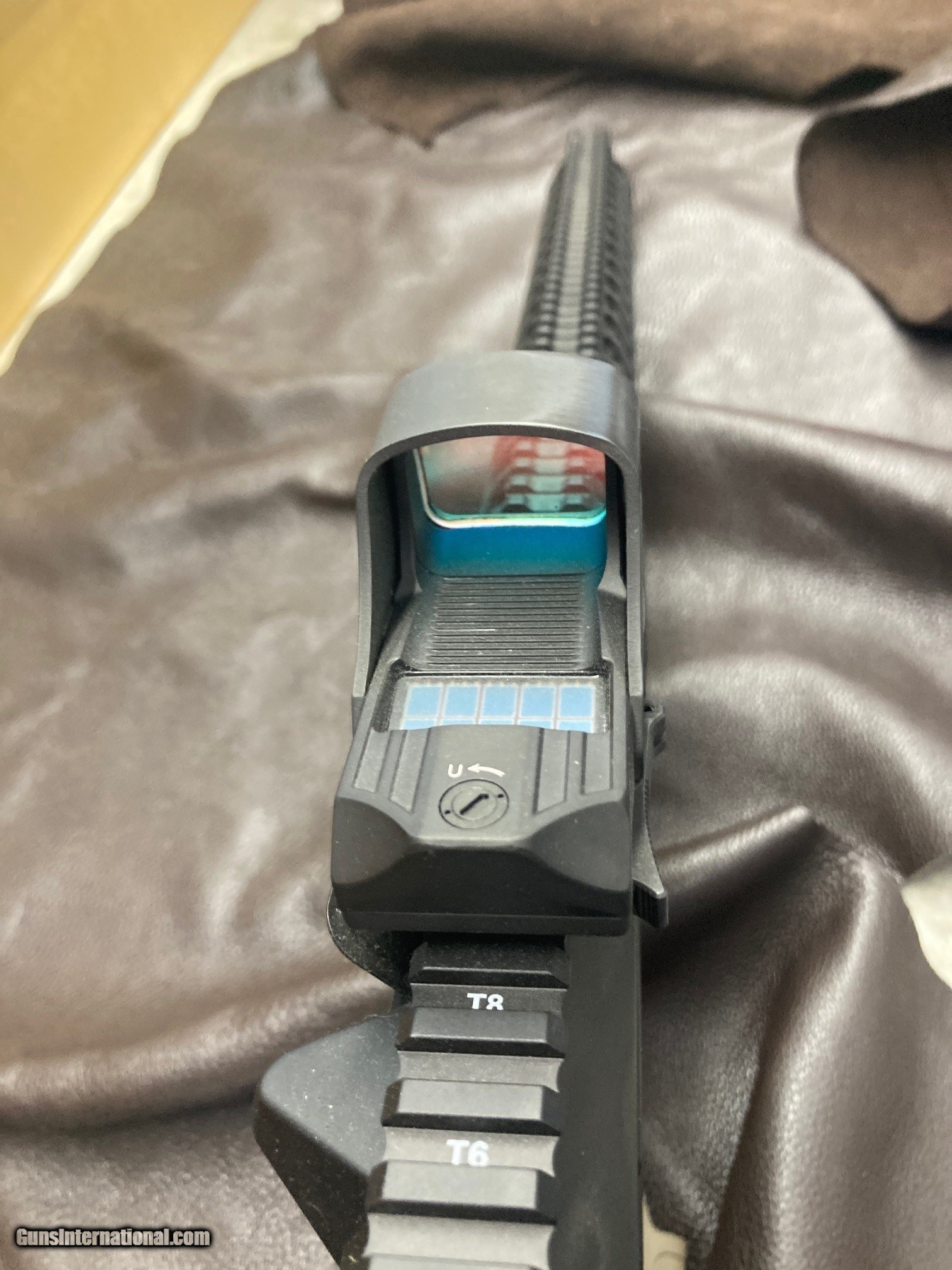 Stag, AR-10, 308 with American Precision brake and Holosun red dot.