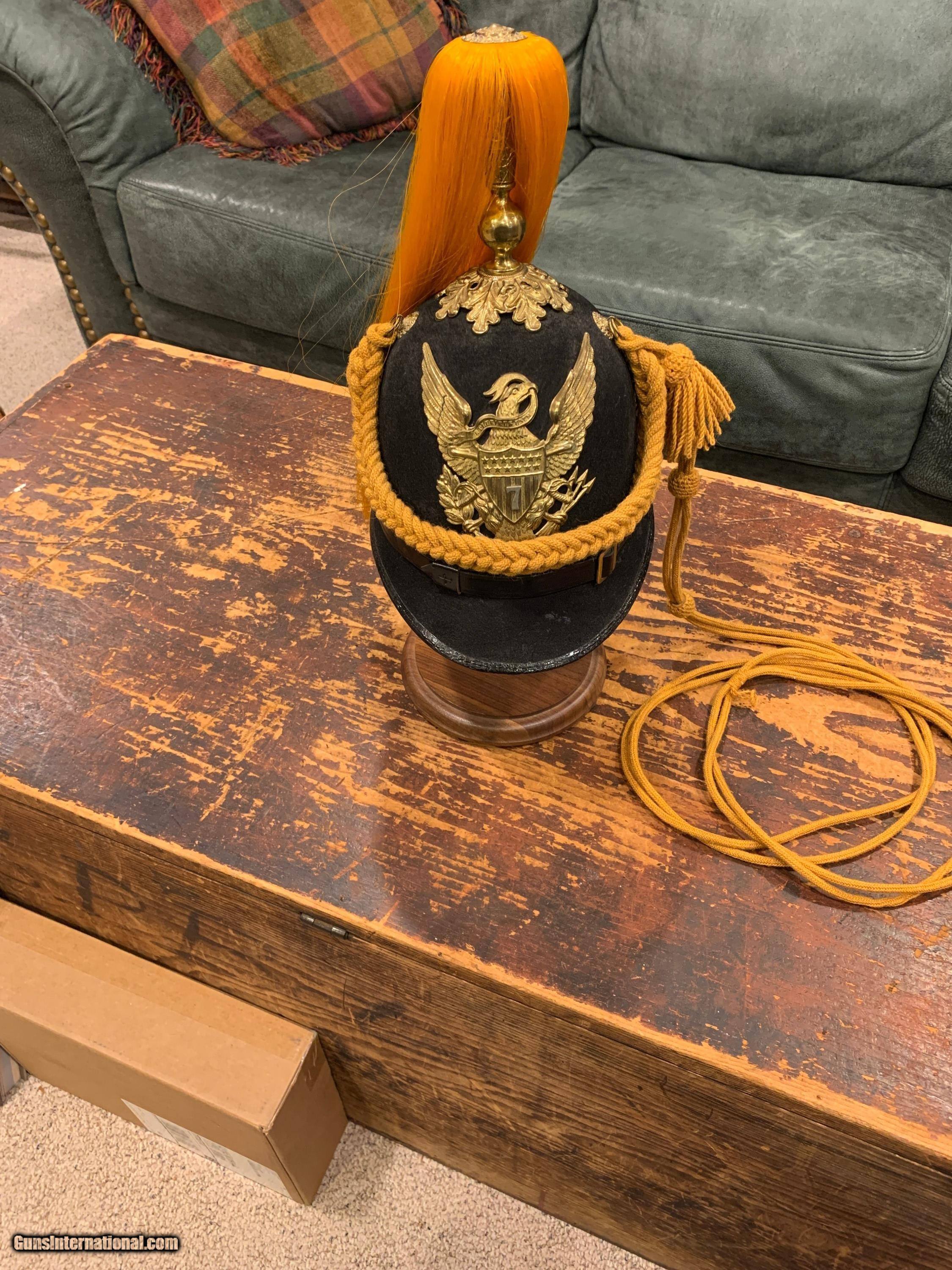 1881 U.S. 7th CAVALRY ENLISTED DRESS HELMET