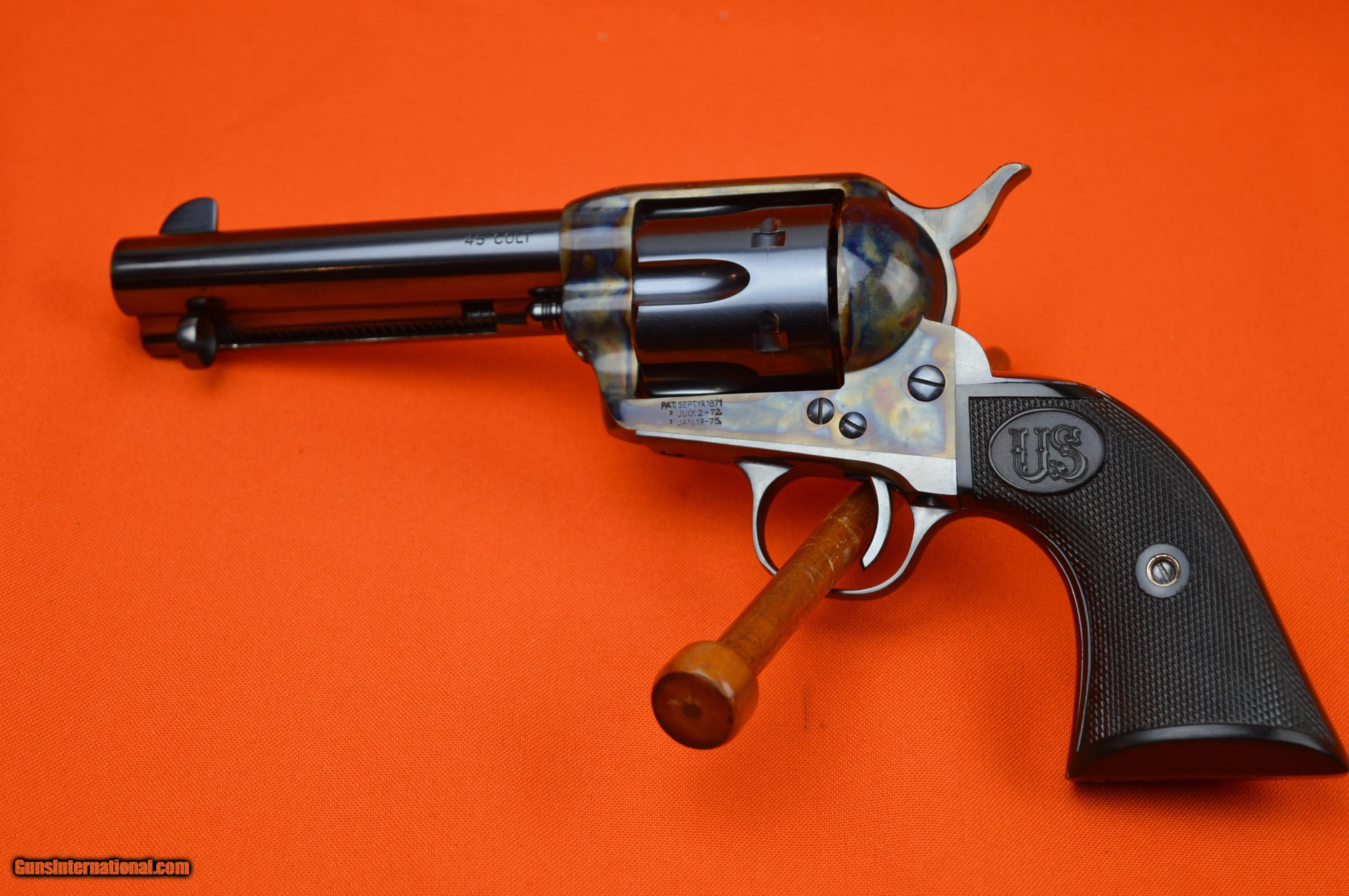 US Firearms Mfg. Co. USFA Pre-War SAA 45 Colt, 4 3/4", Beautiful ...