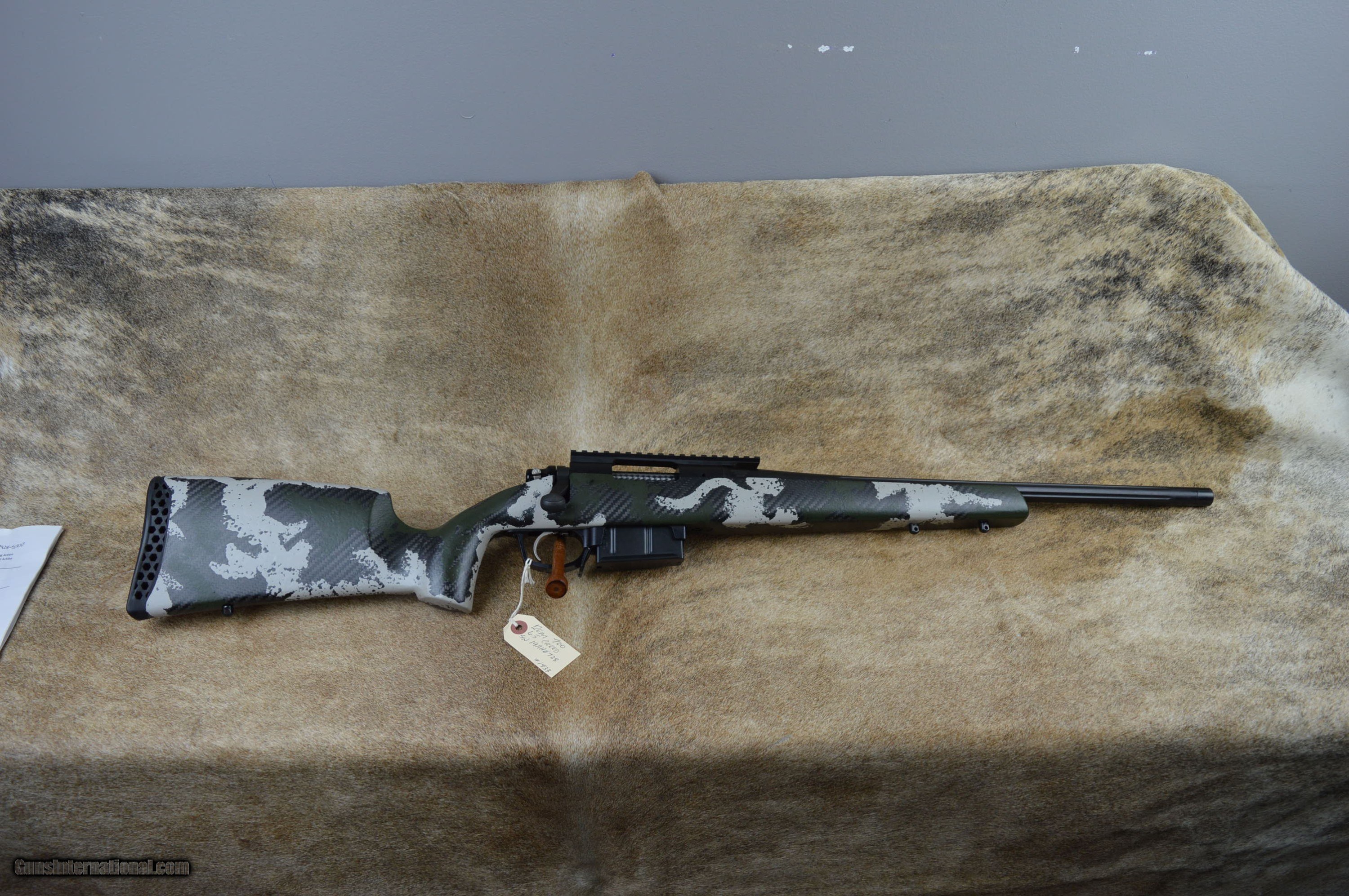 Remington Custom Shop Model 700 6.5 Creedmoor, Peak 44 Carbon Fiber ...