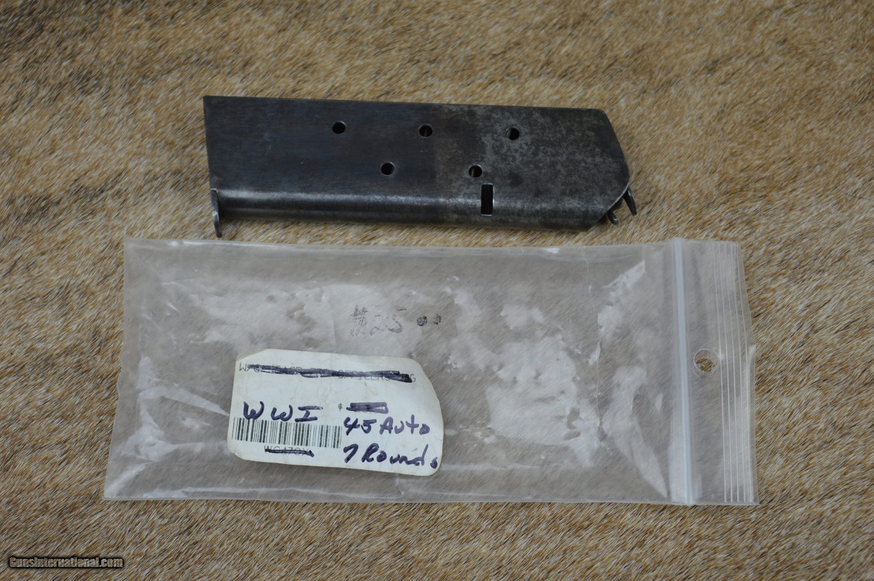 Vintage Colt US Army 1911 Govt Model Two Tone Magazine - WWI Era- 45 ...