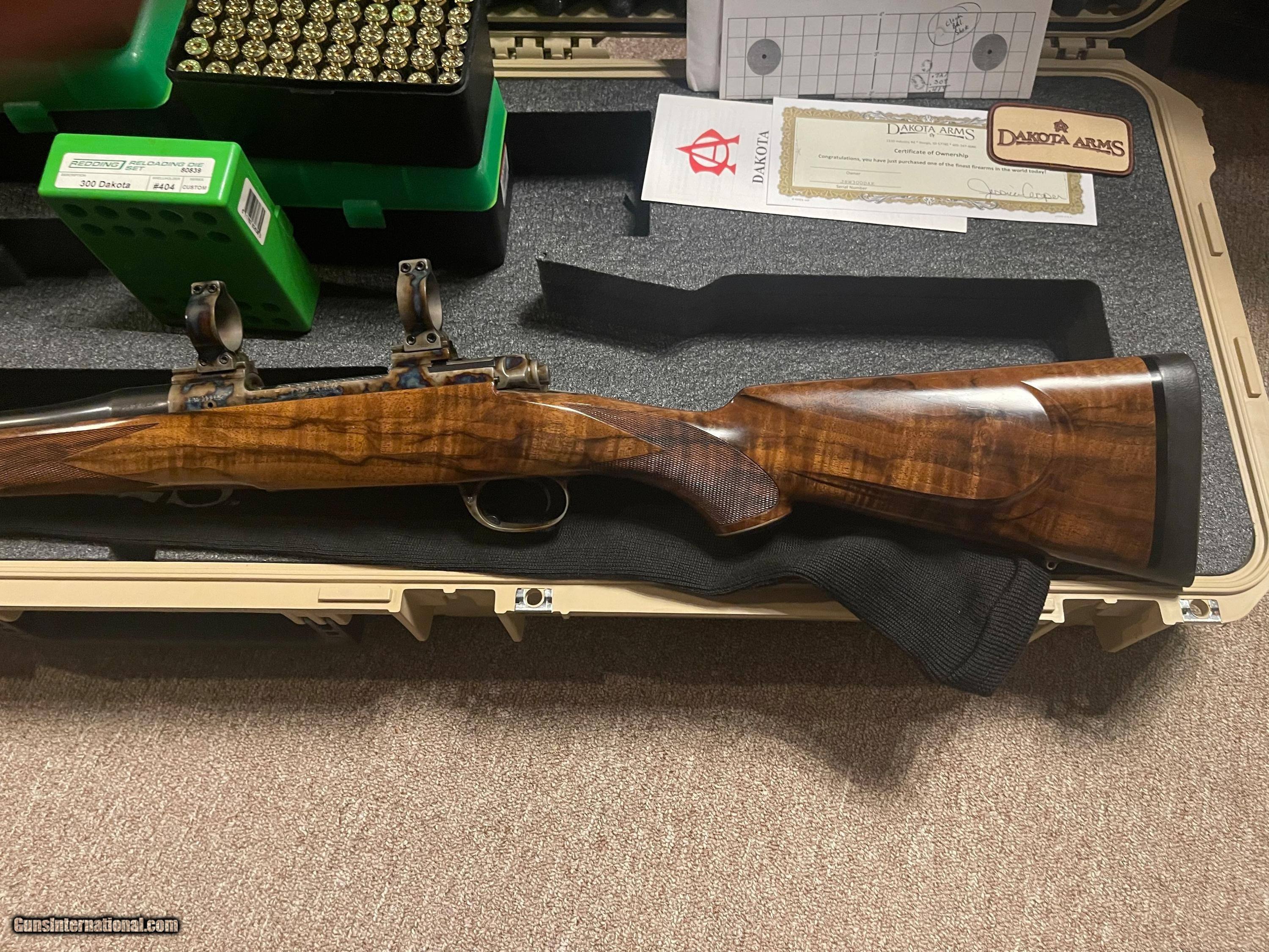 Dakota 76 Custom Deluxe Exhibition Turkish Walnut/Turnbull Color Case ...