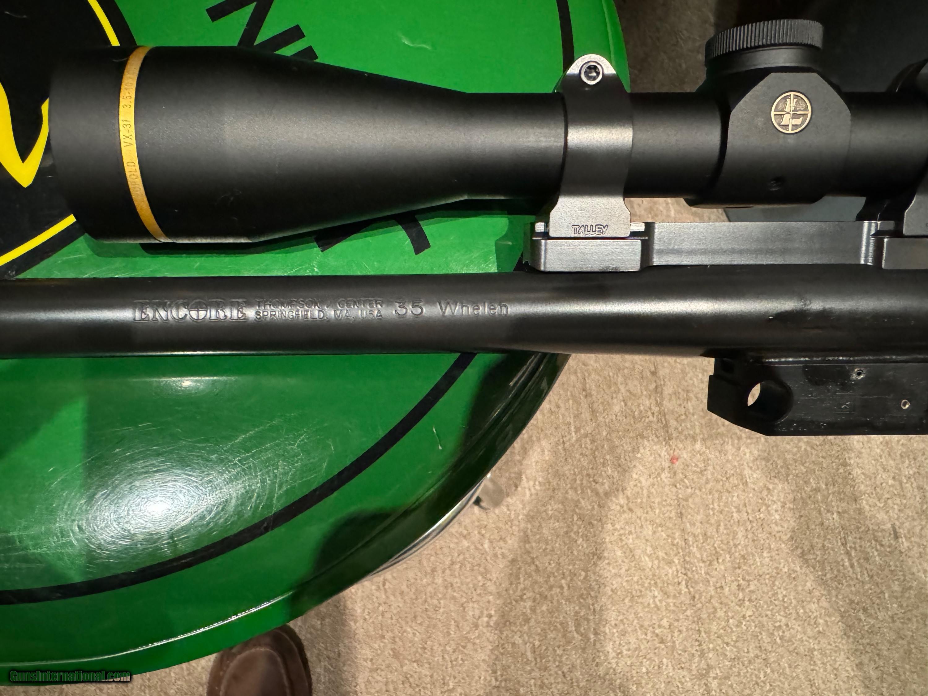 Thompson Center Encore Pro Hunter barrel/Leupold/Talleys 35 Whelen