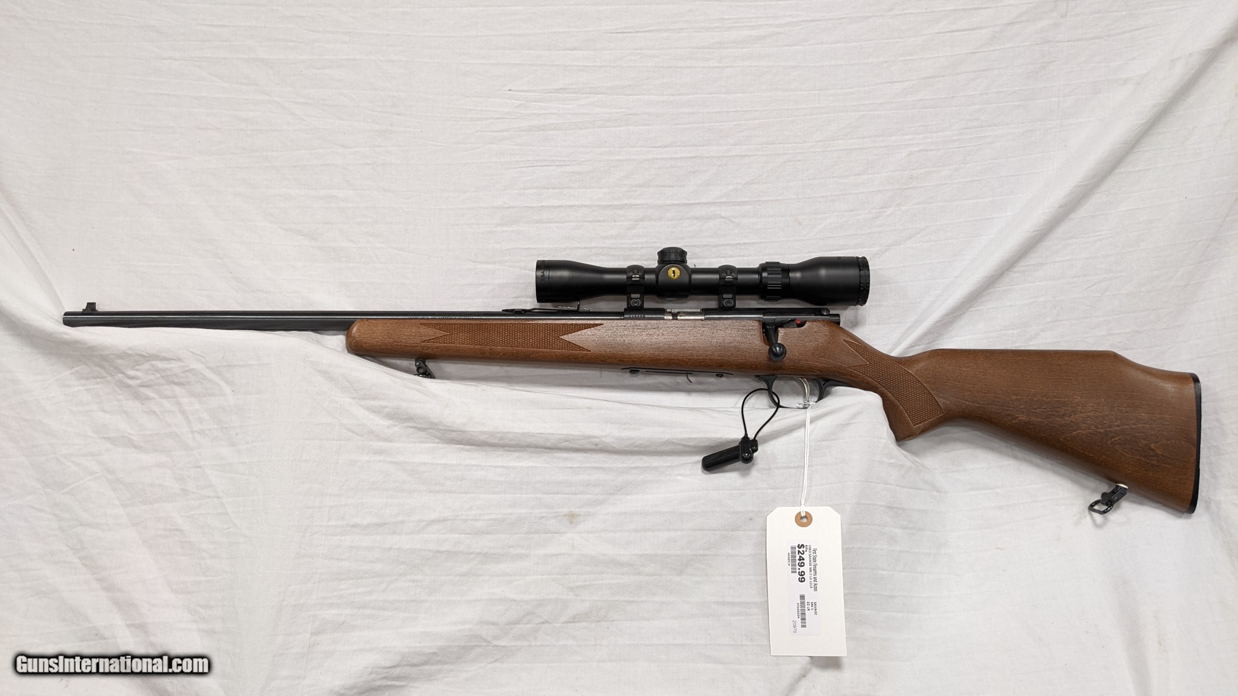 USED SAVAGE MK II LEFT HAND .22 LR