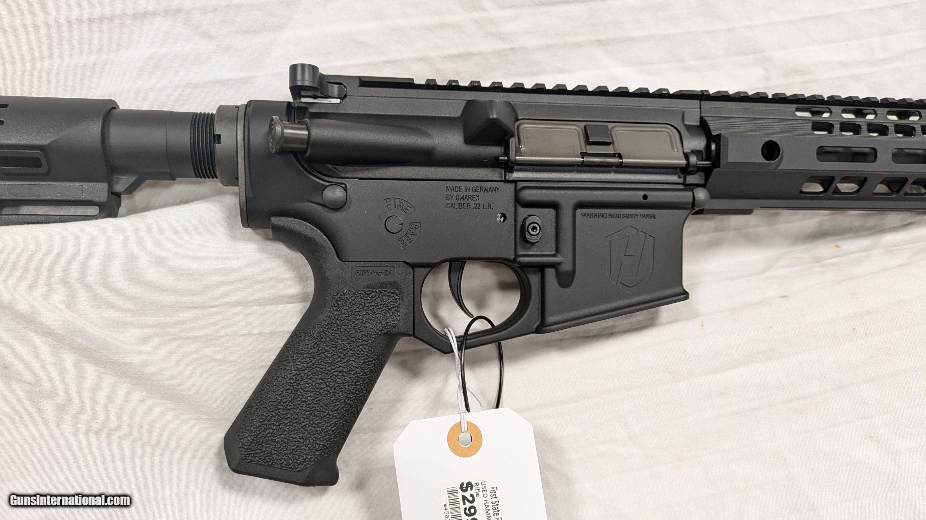 USED HAMMERLI TAC R1 22C .22 LR
