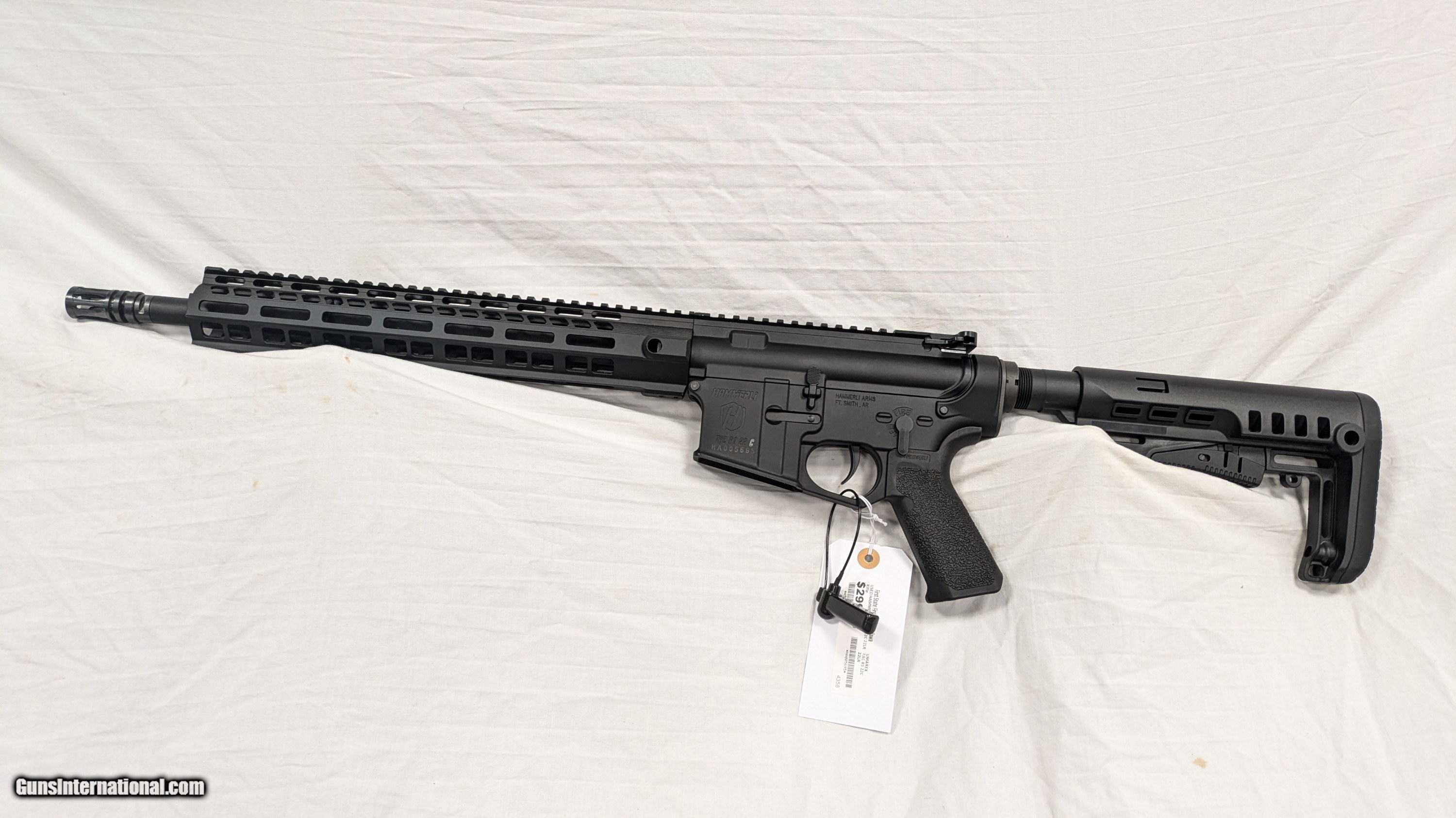 USED HAMMERLI TAC R1 22C .22 LR