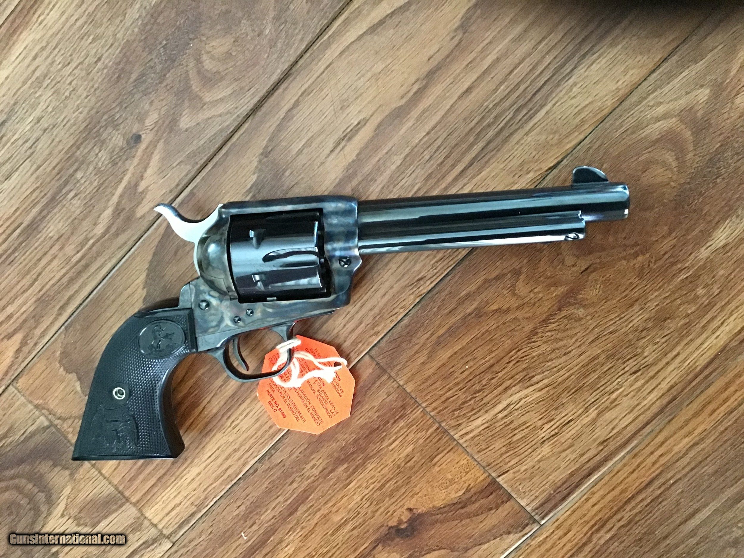COLT SAA ARMY 45 LC., 5 1/2” BLUE & CASE COLOR, NEW UNFIRED, UNTURNED ...