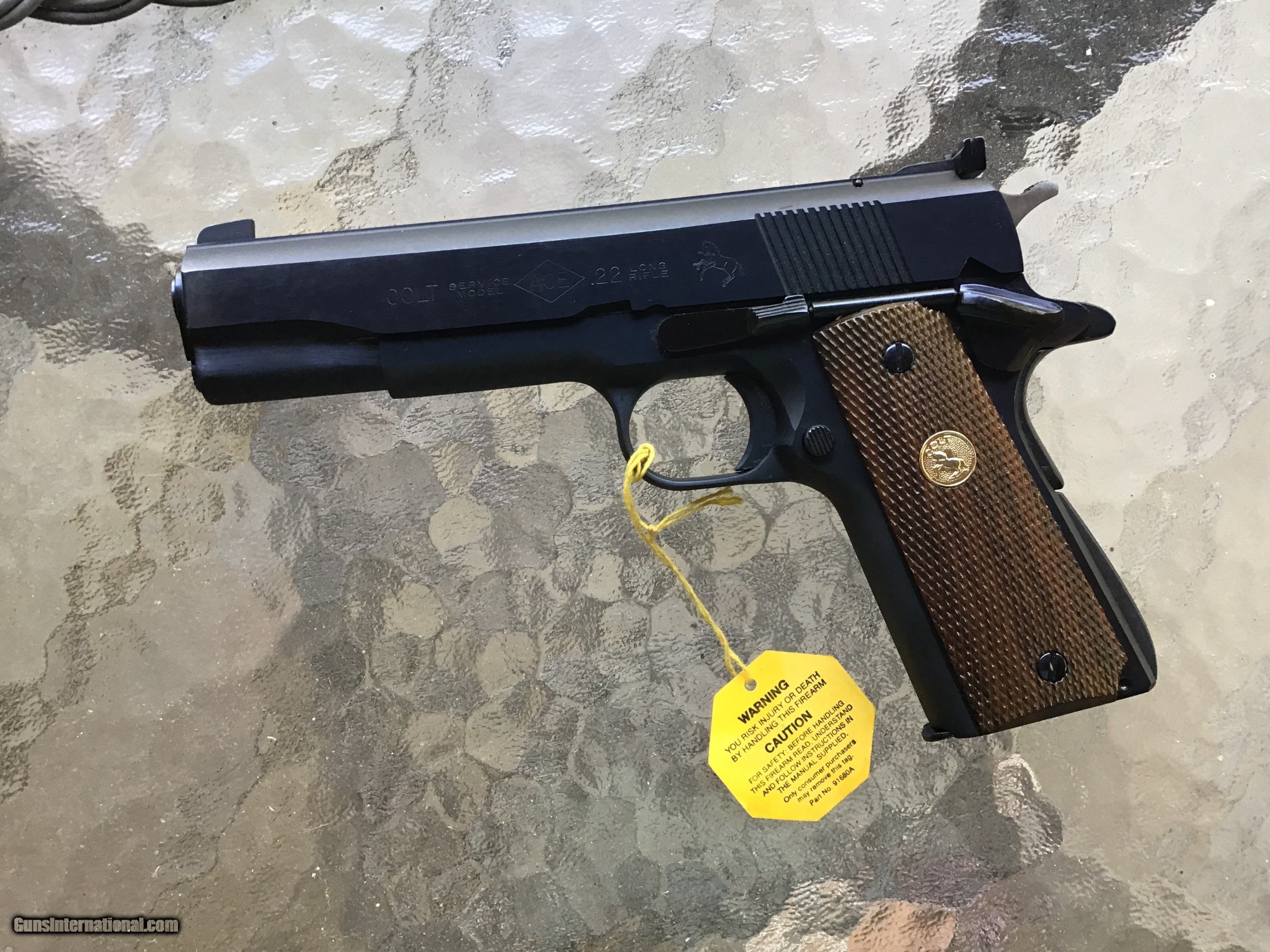 COLT ACE NEW UNFIRED IN THE BOX WITH FACTORY IN COSMOLINE, COMES WITH ...