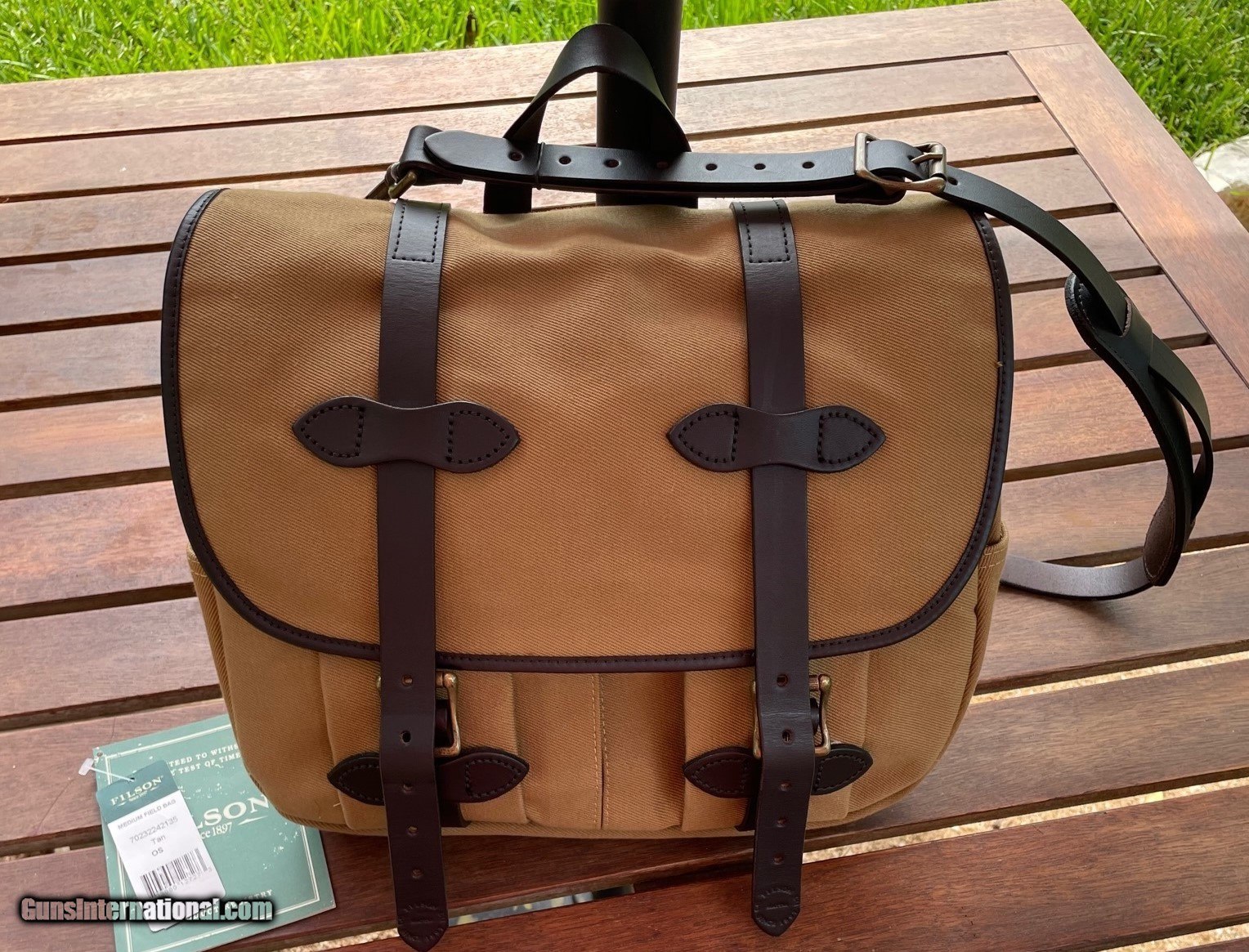 Filson Medium Field Bag as new with tags $550 retail