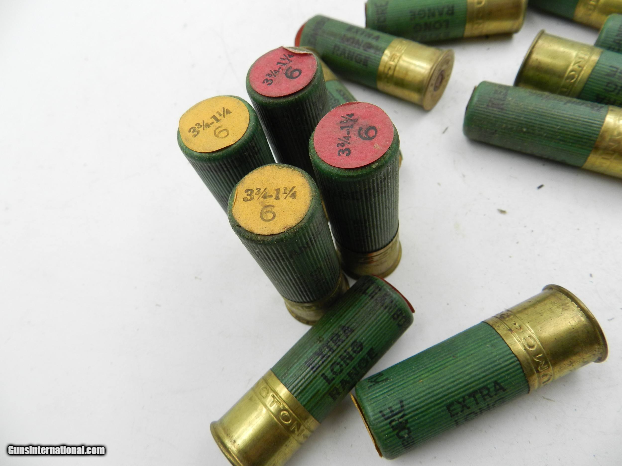 Collectible Ammo: 9 Boxes Vintage Remington Shur Shot and Express 12 ...