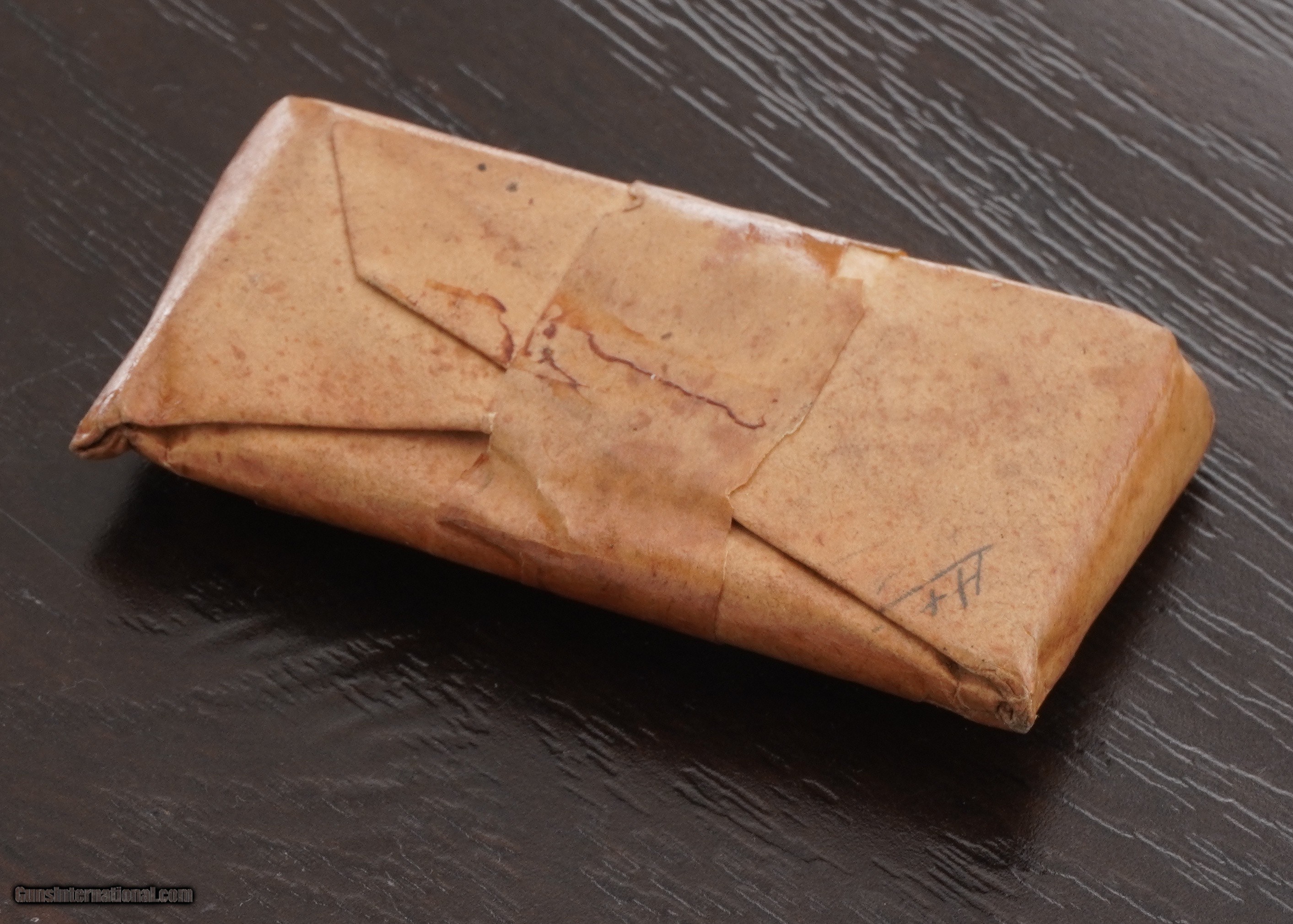 Six Pressed Powder Cartridges for Colt's .44 1860 Army Pistol by Hazard ...
