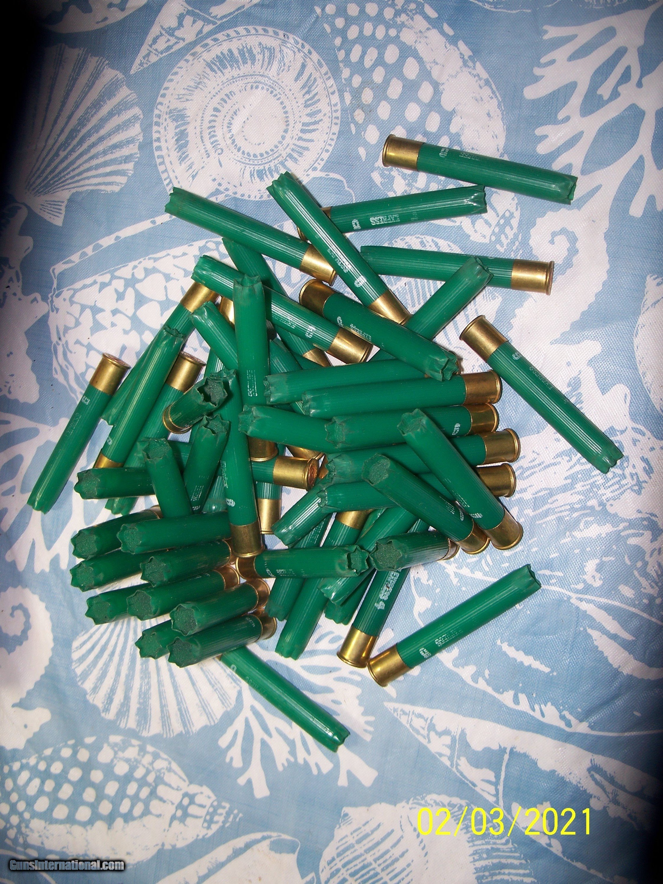 Remington 3" once fired shells, 410 gauge