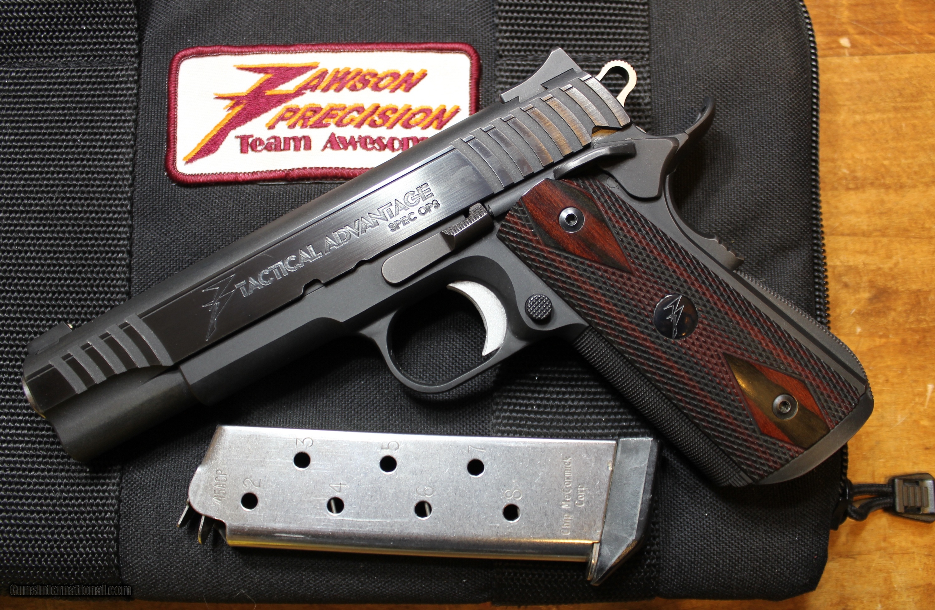 Dawson Precision Tactical Advantage Spec Ops 1911 45ACP Blue Steel 5 ...