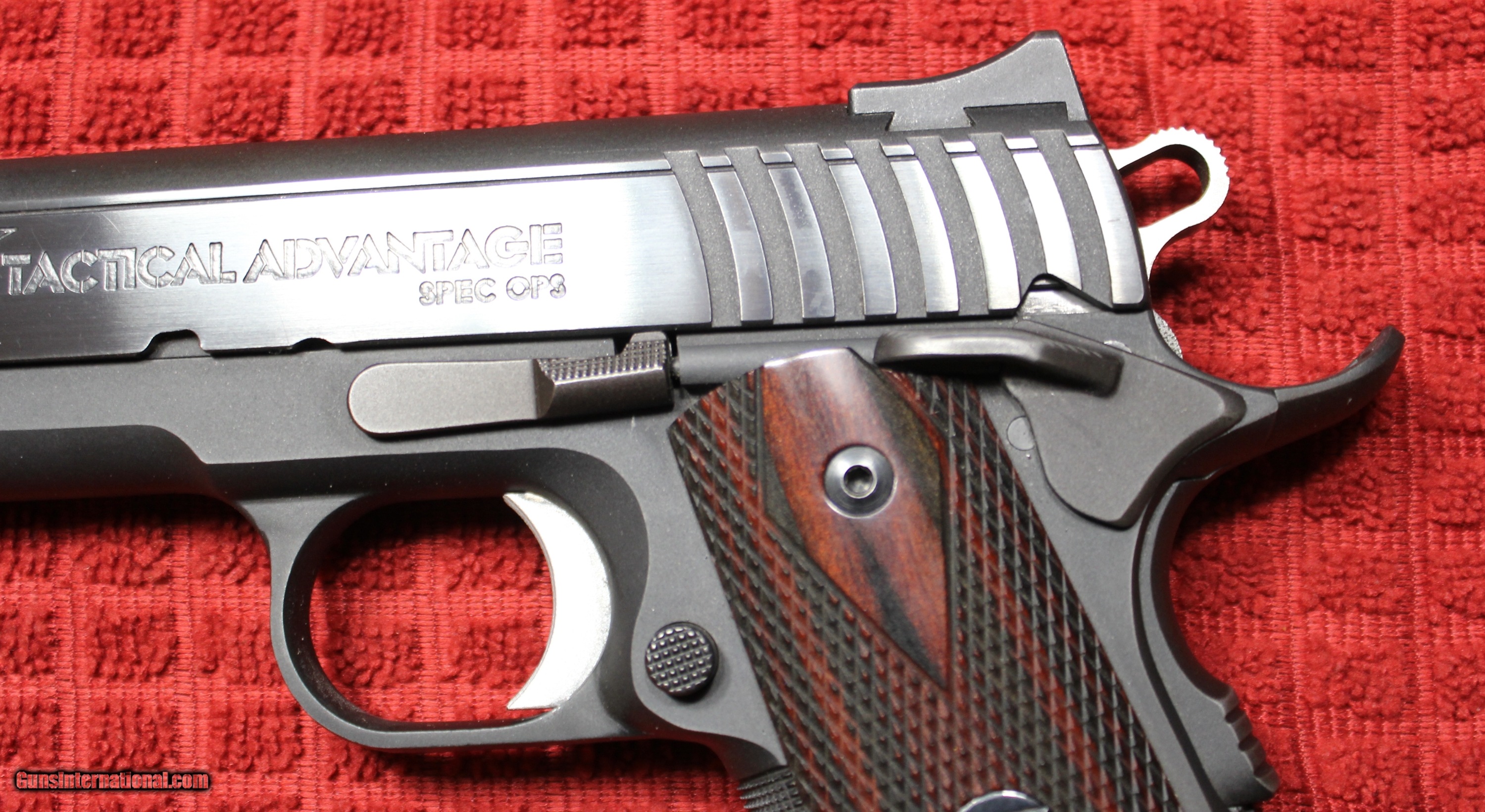 Dawson Precision Tactical Advantage Spec Ops 1911 45ACP Blue Steel 5 ...