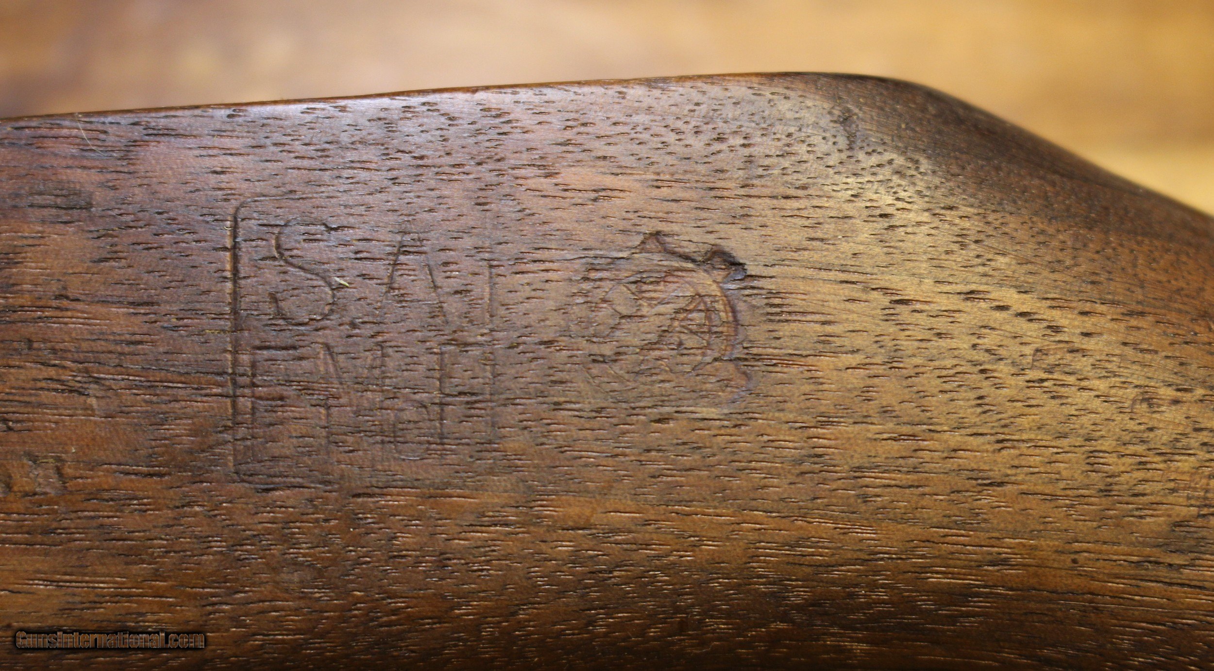 M1 Garand Rifle Stock Springfield Armory (SA) EMcF w Visible Cartouche ...