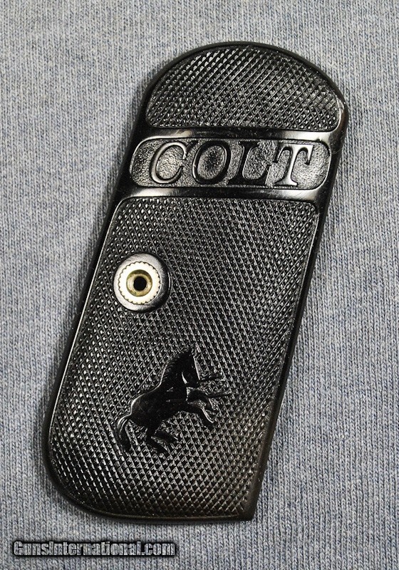 COLT FACTORY MODEL 1903 / 1908 MODEL M 4TH TYPE HARD RUBBER GRIPS (no ...