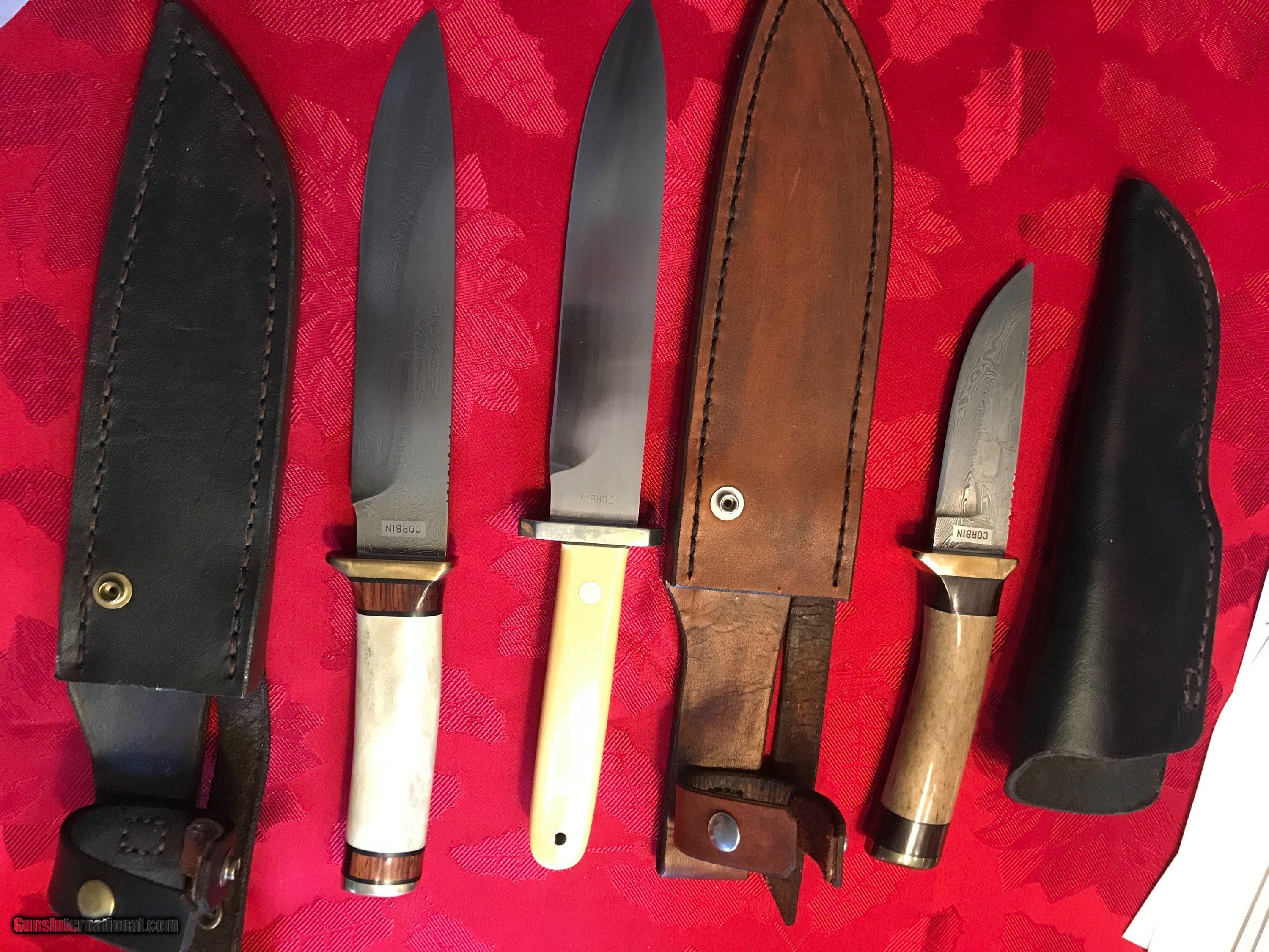 Corbin Newcomb Knife Collection