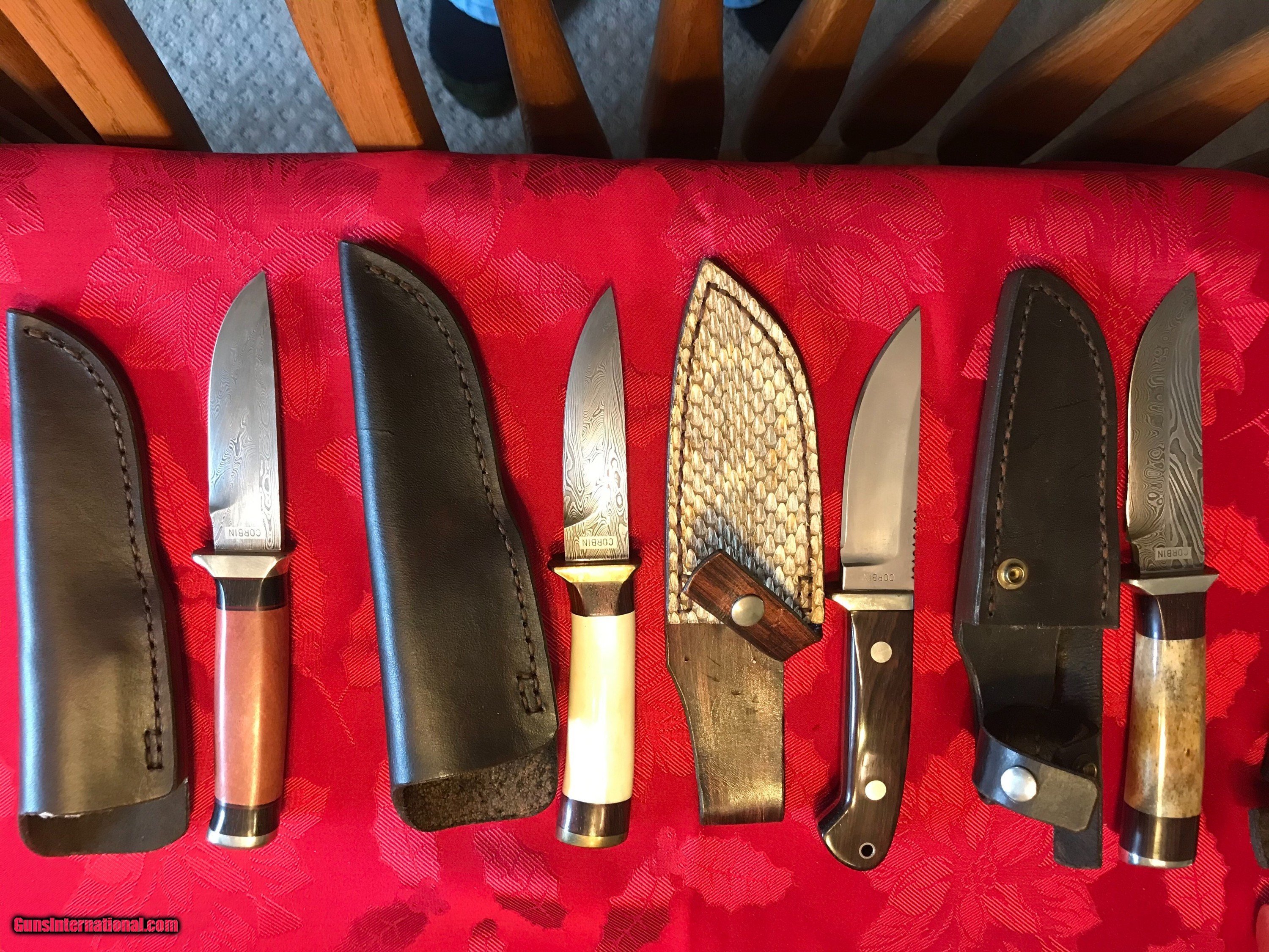 Corbin Newcomb Knife Collection