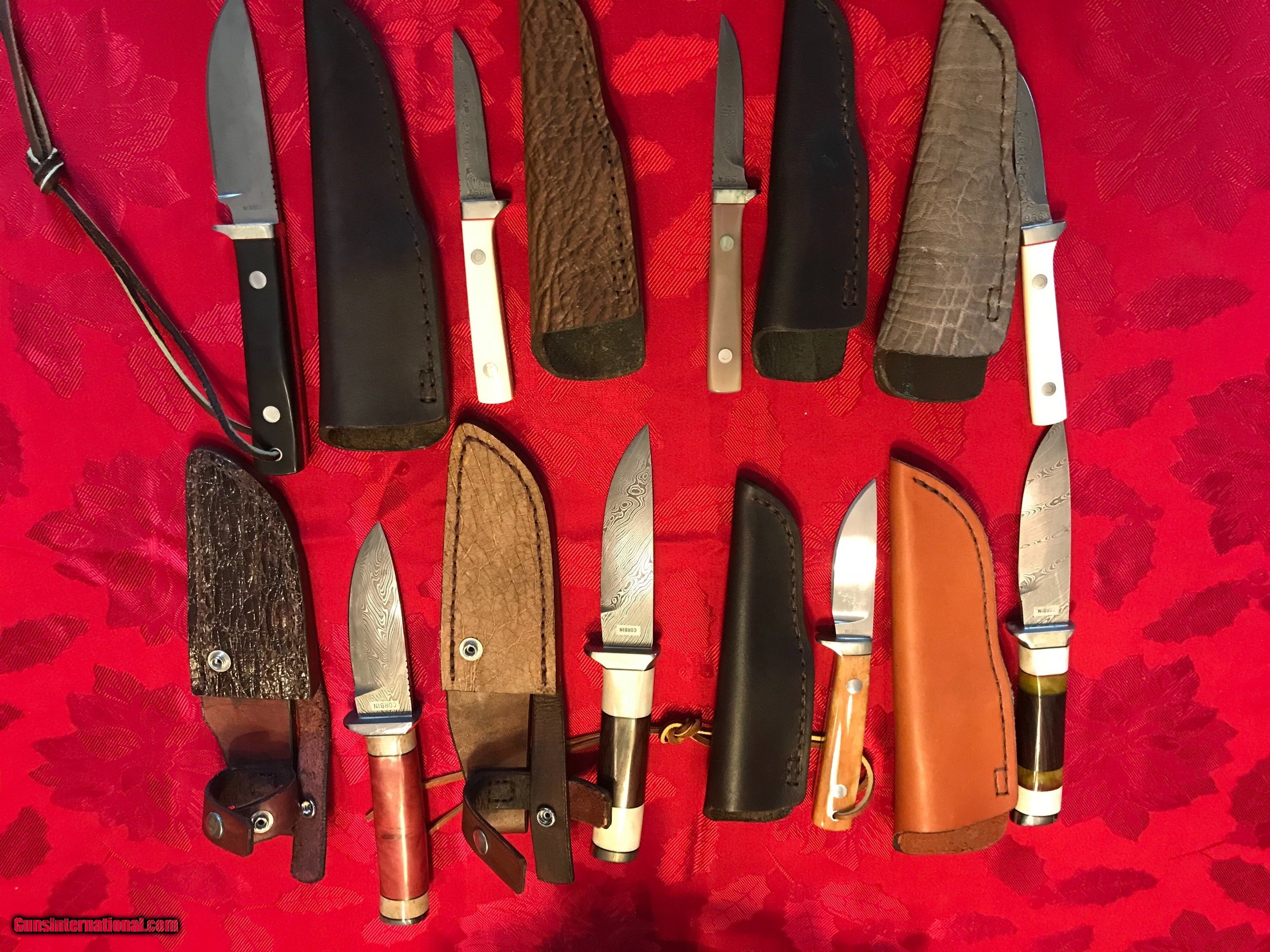 Corbin Newcomb Knife Collection