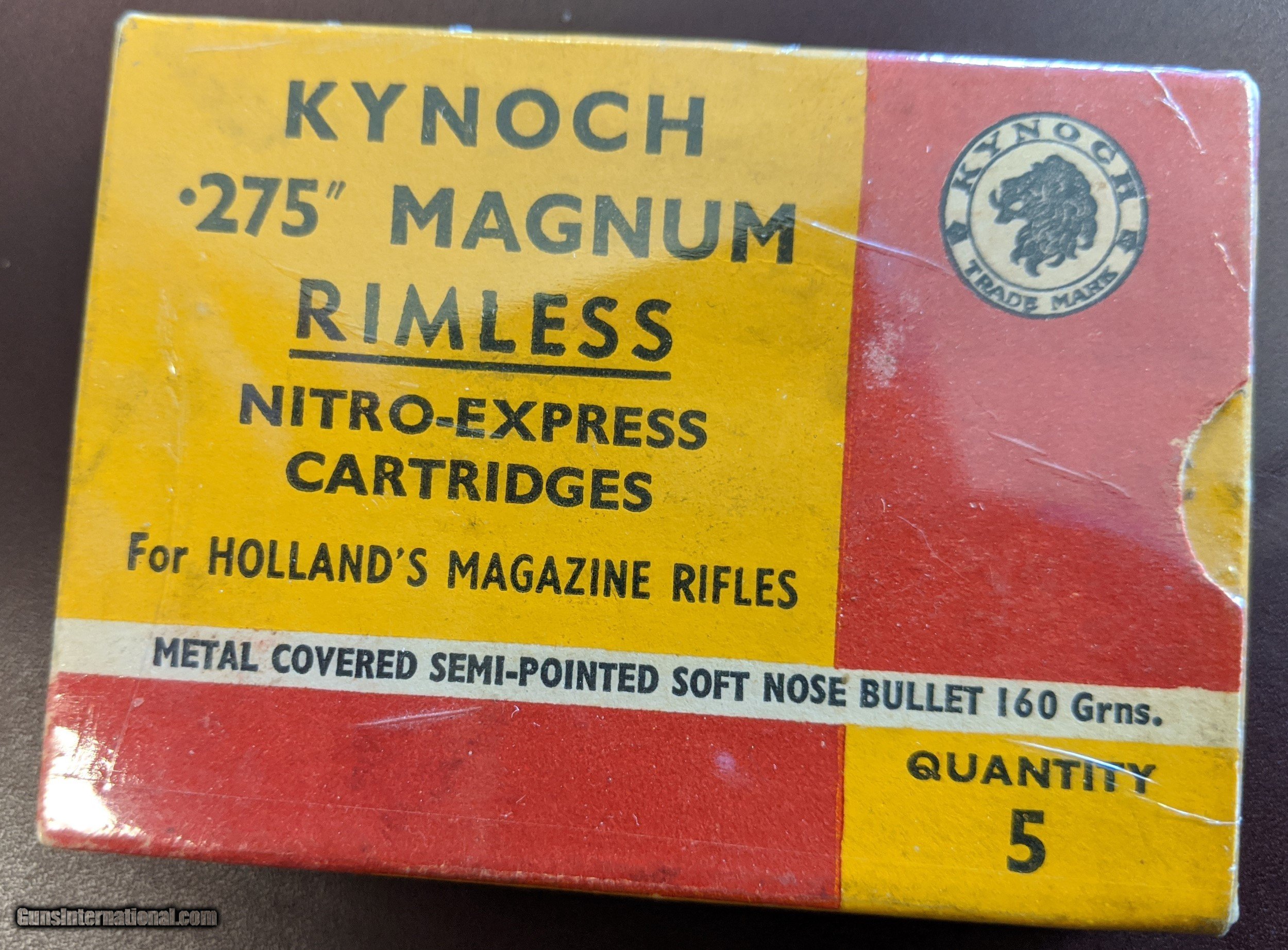 Kynoch 275 Magnum
