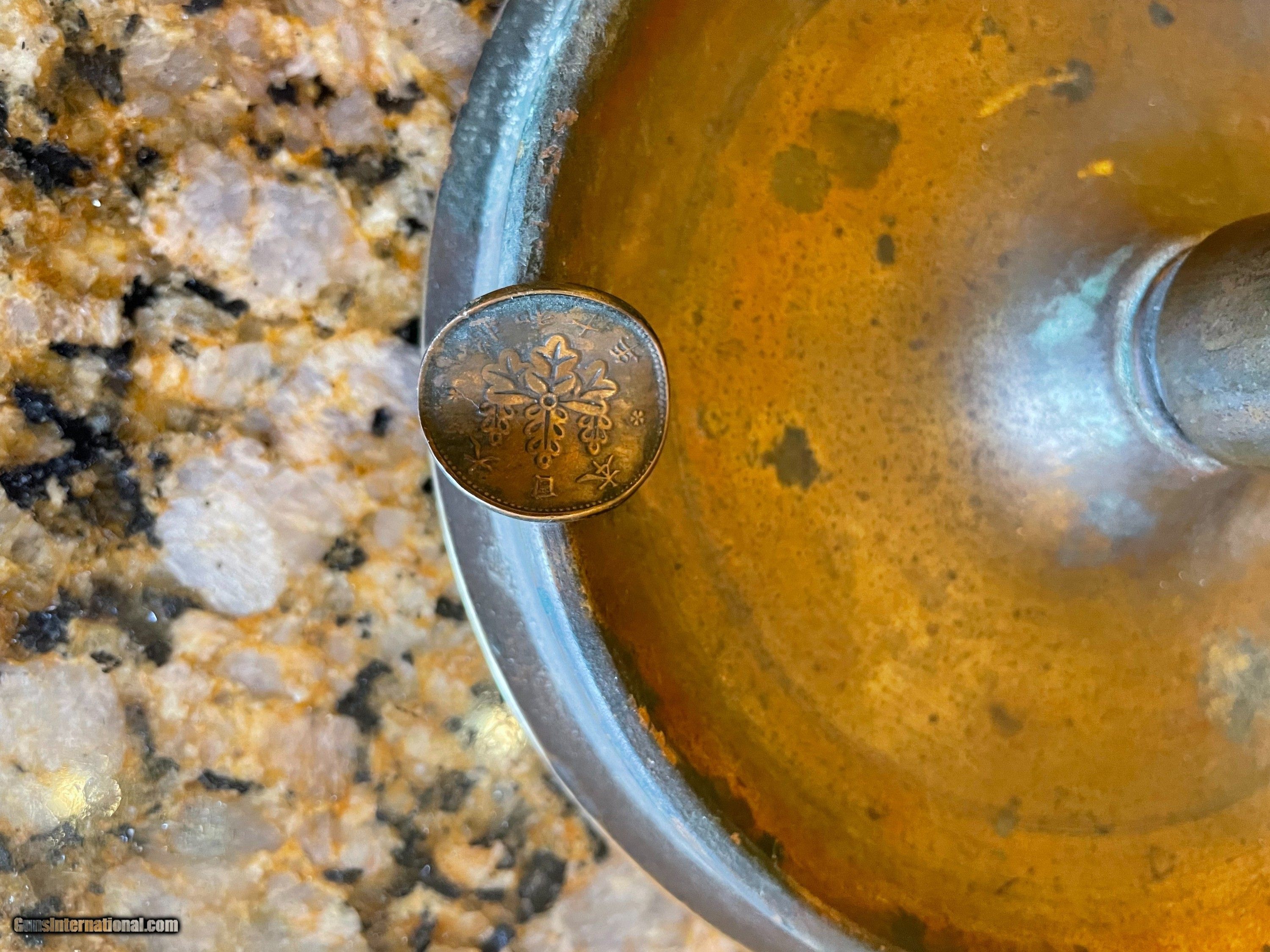 Vintage WW2 Brass Trench Artillery Shell 20MM AA Shell Rare Coins