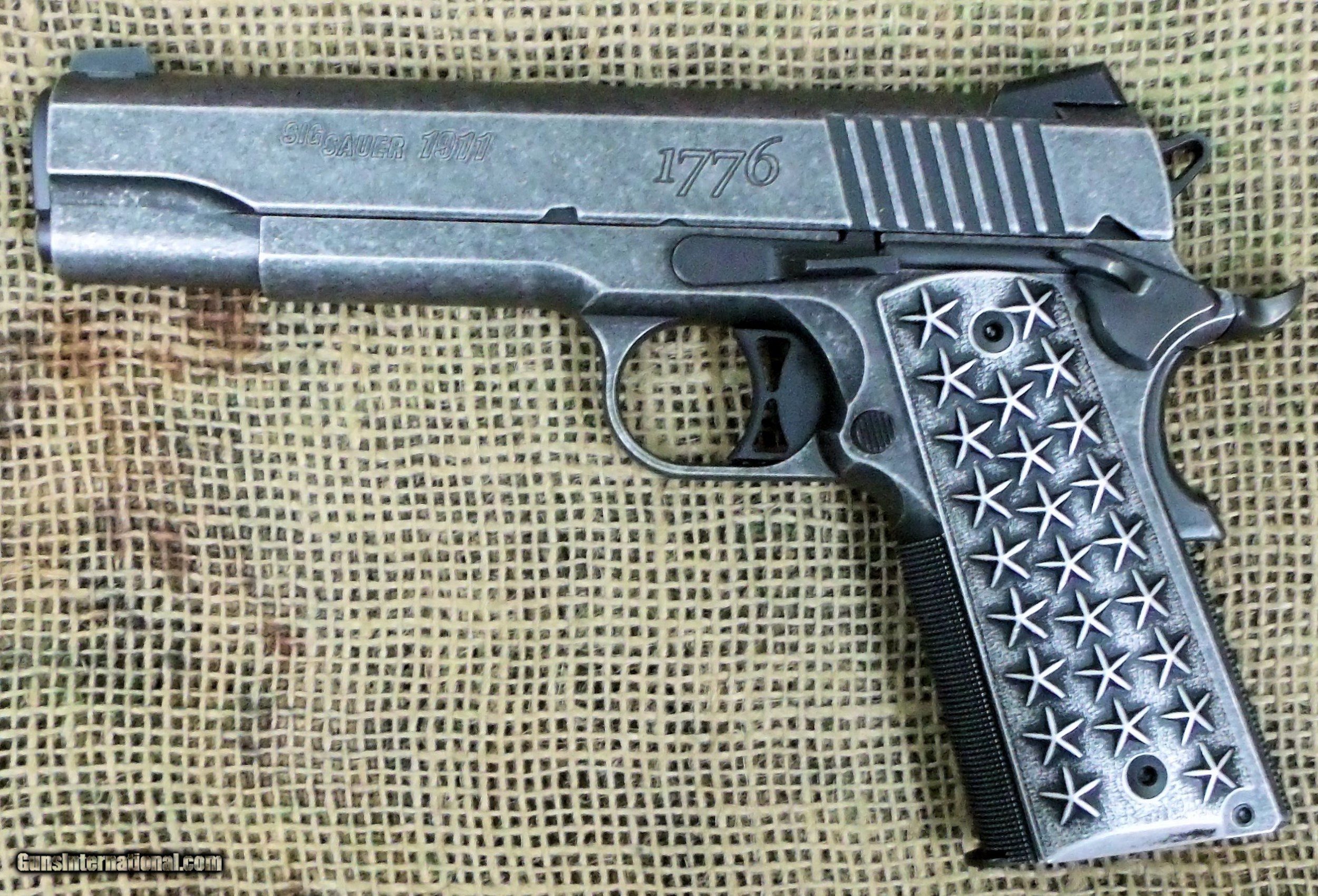 SIG SAUER "We The People" 1911 Type Pistol, 45 ACP Cal.