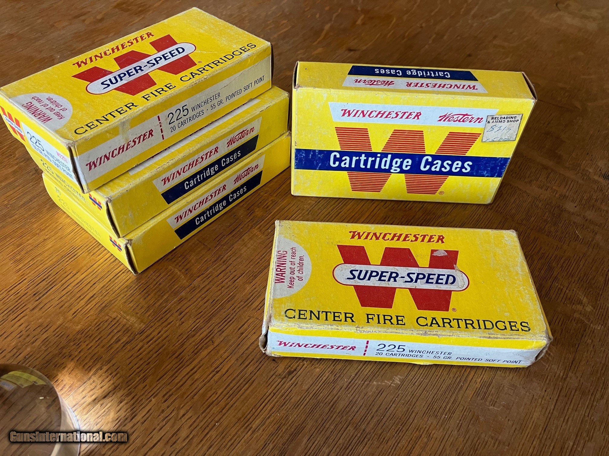 Cartridge Cases and Vintage Winchester Bullets