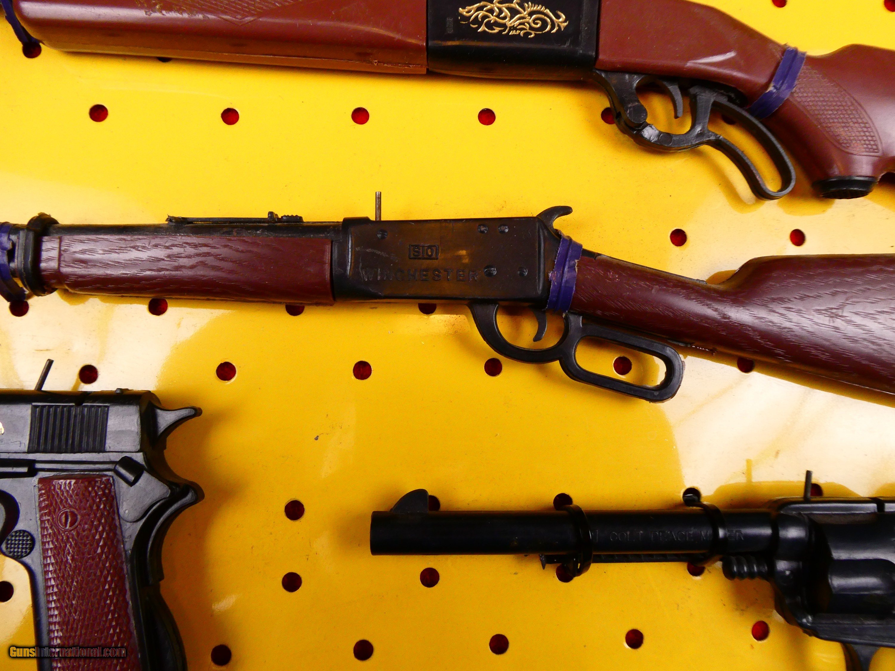 Vintage Toy Gun Store Display
