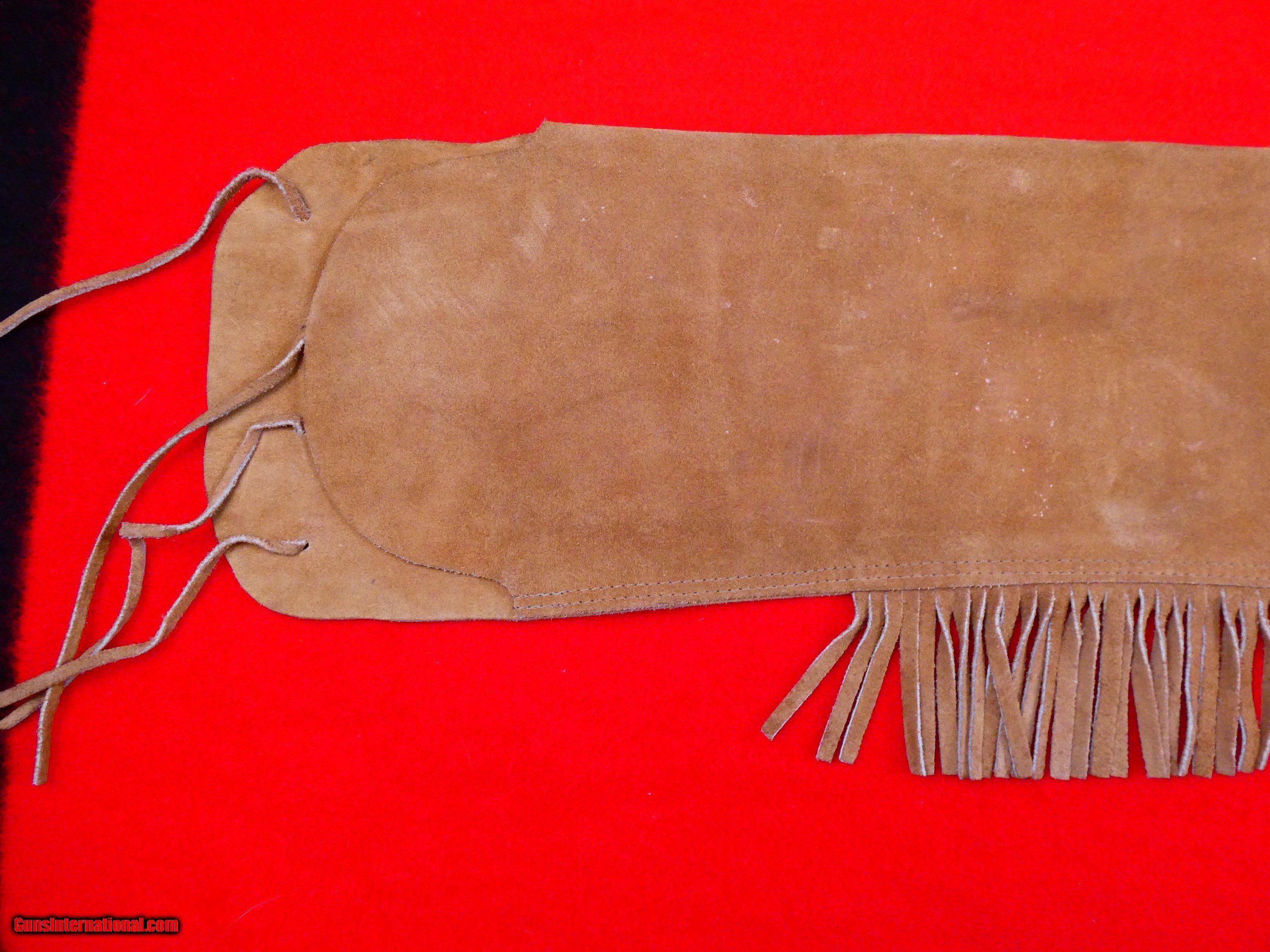 Winchester Leather rifle case Vintage