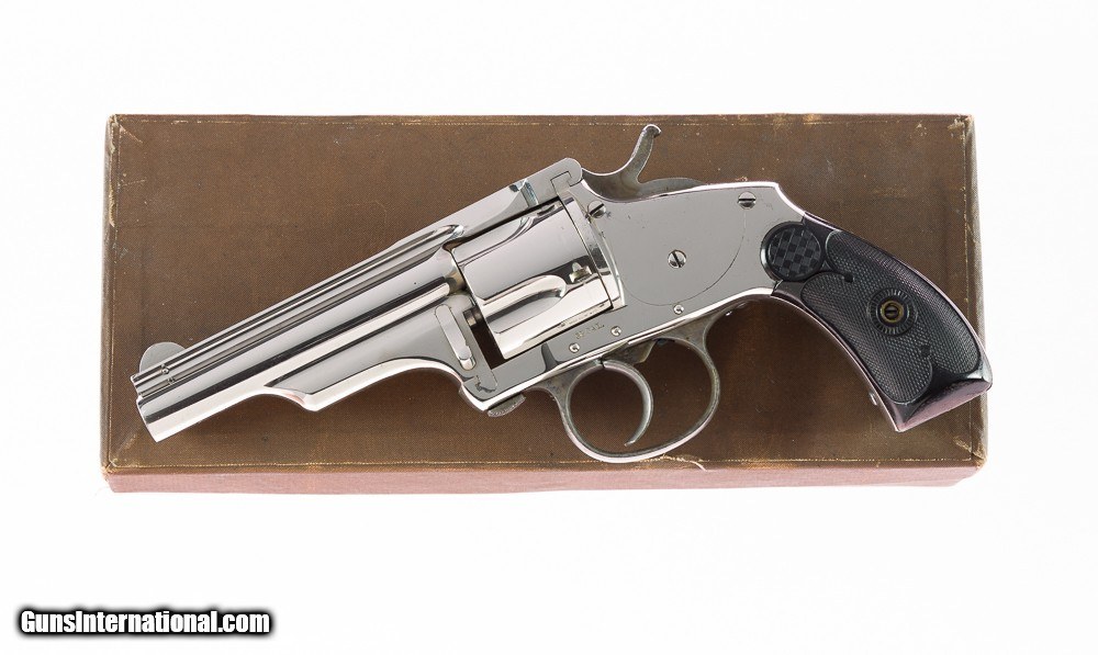 Fantastic Merwin & Hulbert .38 Double Action 3 1/2" Nickel 1880's ...