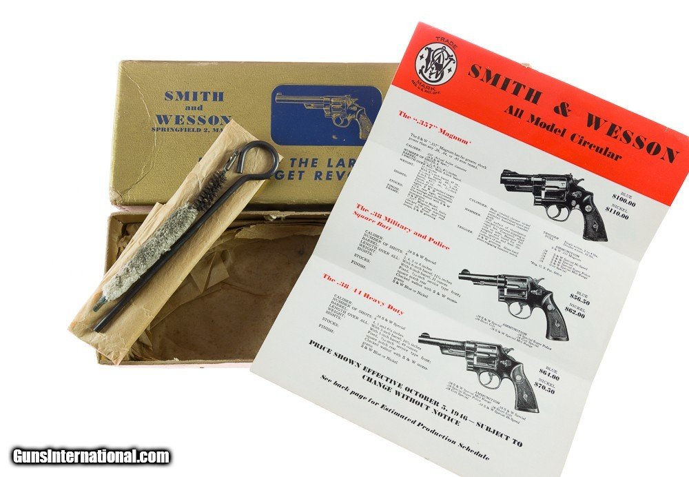 ULTRA RARE Smith & Wesson Model of 1926 .44 Hand Ejector 3rd Model ...