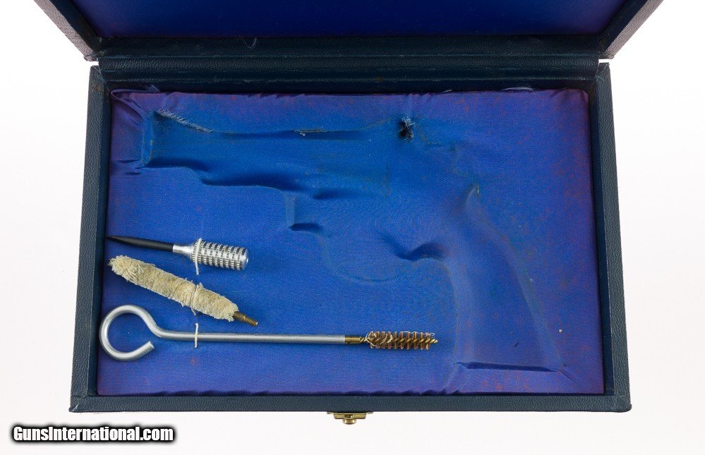 ALL ORIGINAL PEBBLE GRAIN CASED PRE MODEL 19 Smith & Wesson Lettered ...