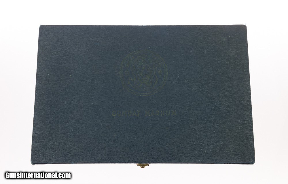 ALL ORIGINAL PEBBLE GRAIN CASED PRE MODEL 19 Smith & Wesson Lettered ...