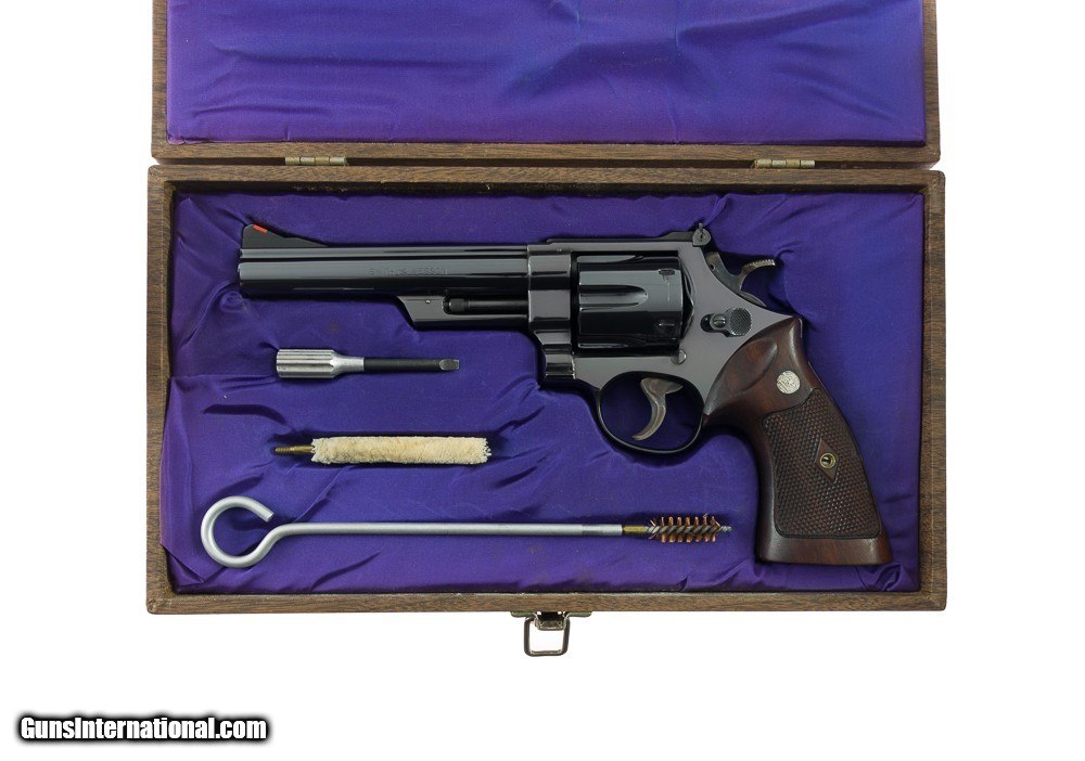 RARE Smith & Wesson Prototype Cased Model 57 .41 Magnum Factory Letter ...