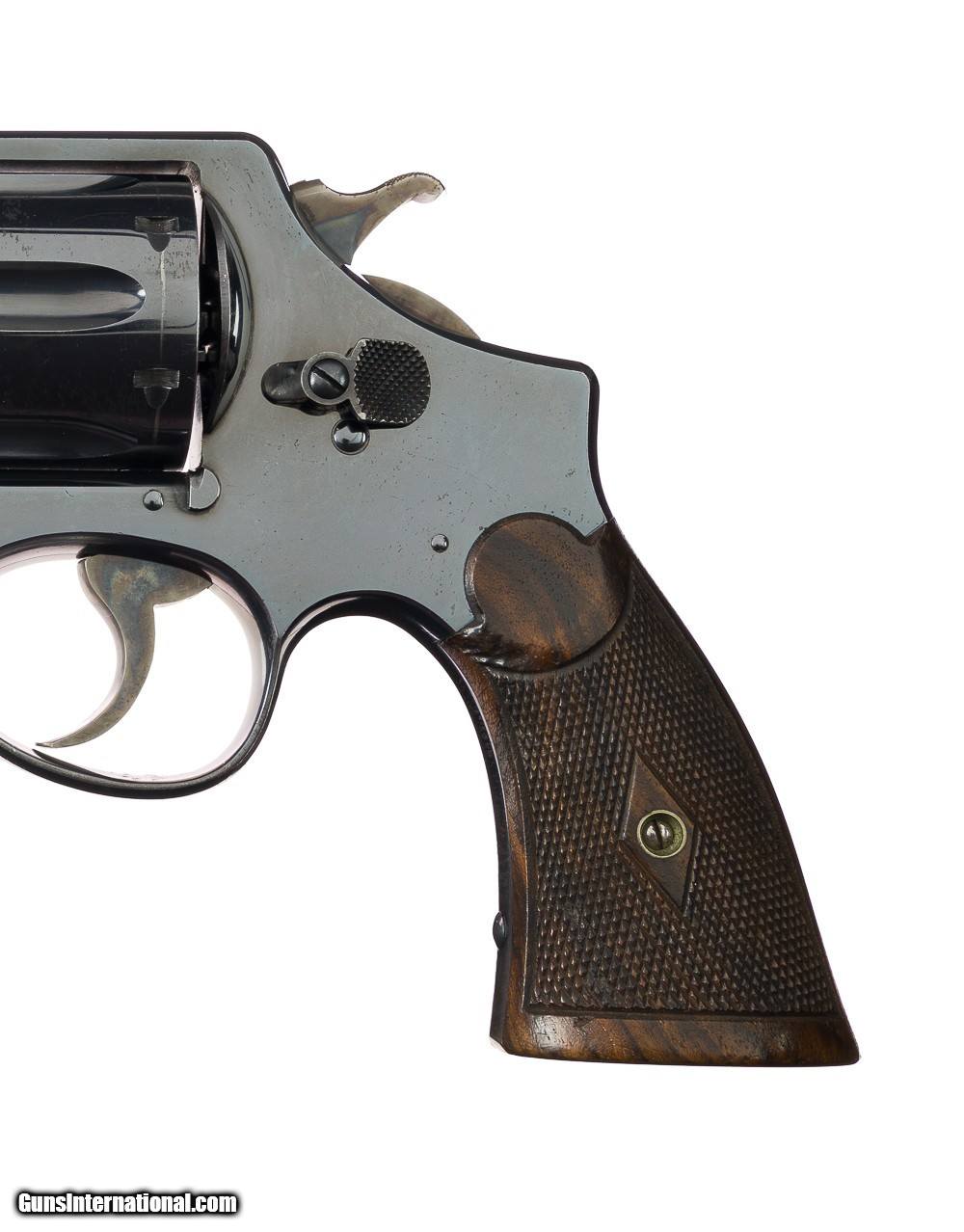 SOLD *** INCREDIBLE 1st Model 44 Hand Ejector SERIAL NUMBER 31 Smith ...