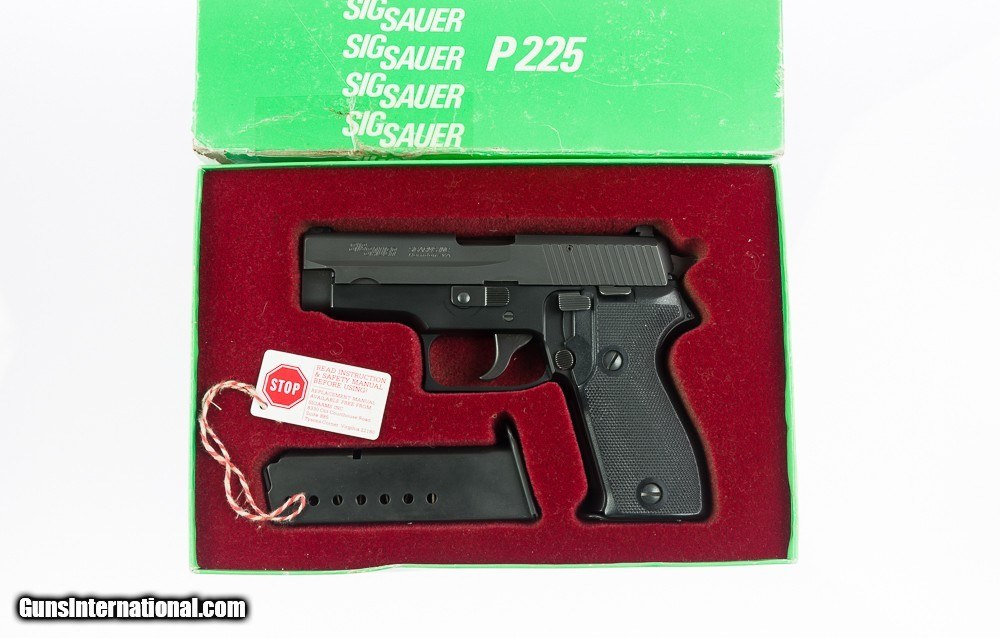 West German Sig P225 Complete w/ Box & Papers Extra Mag 99%