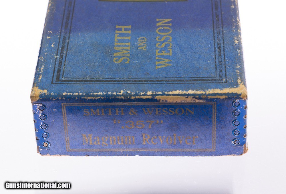 Smith & Wesson .357 Registered Magnum Box Type II Medium Wonderful ...