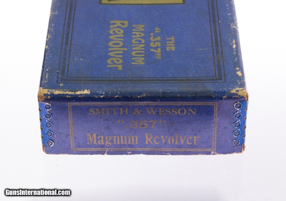 Smith & Wesson .357 Registered Magnum Box Type II Medium Wonderful ...