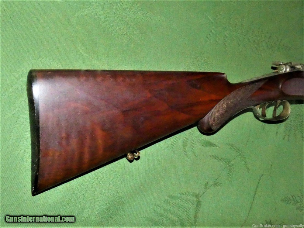 Gorgeous Engraved Ed Kettner Stalking Rifle w/Half Octagonal Half Round ...