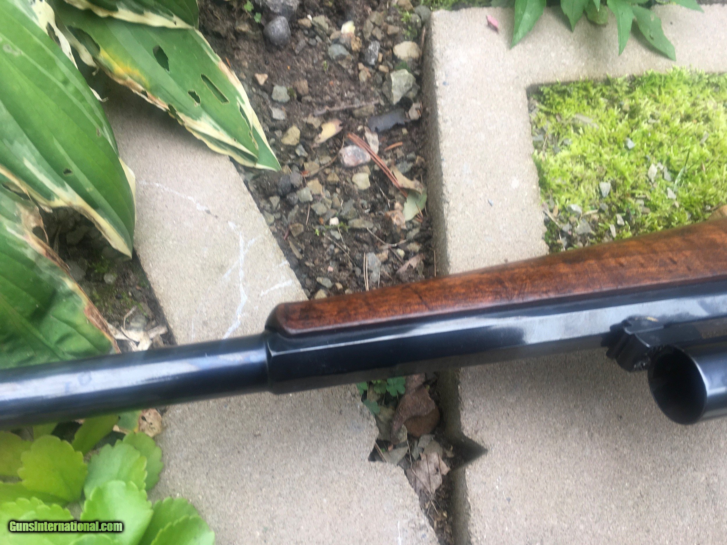 Savage .303 caliber , model A, half round , half octagon, rifle