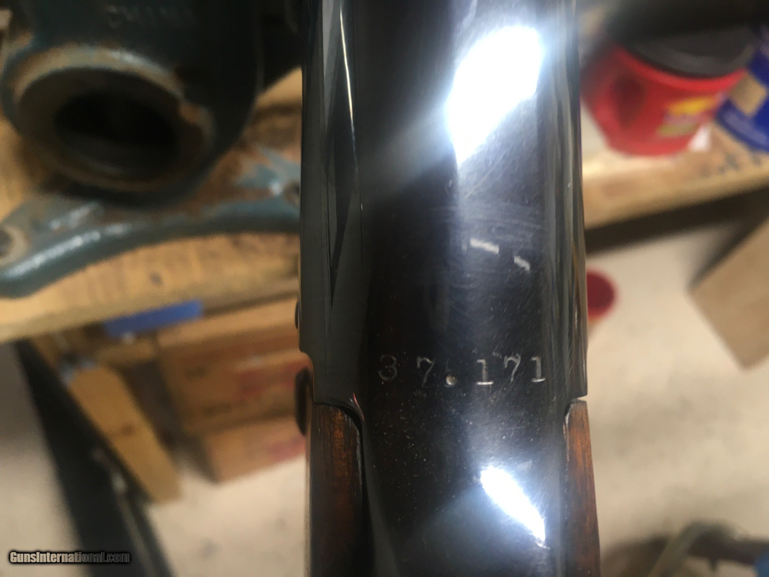 Savage .303 caliber , model A, half round , half octagon, rifle
