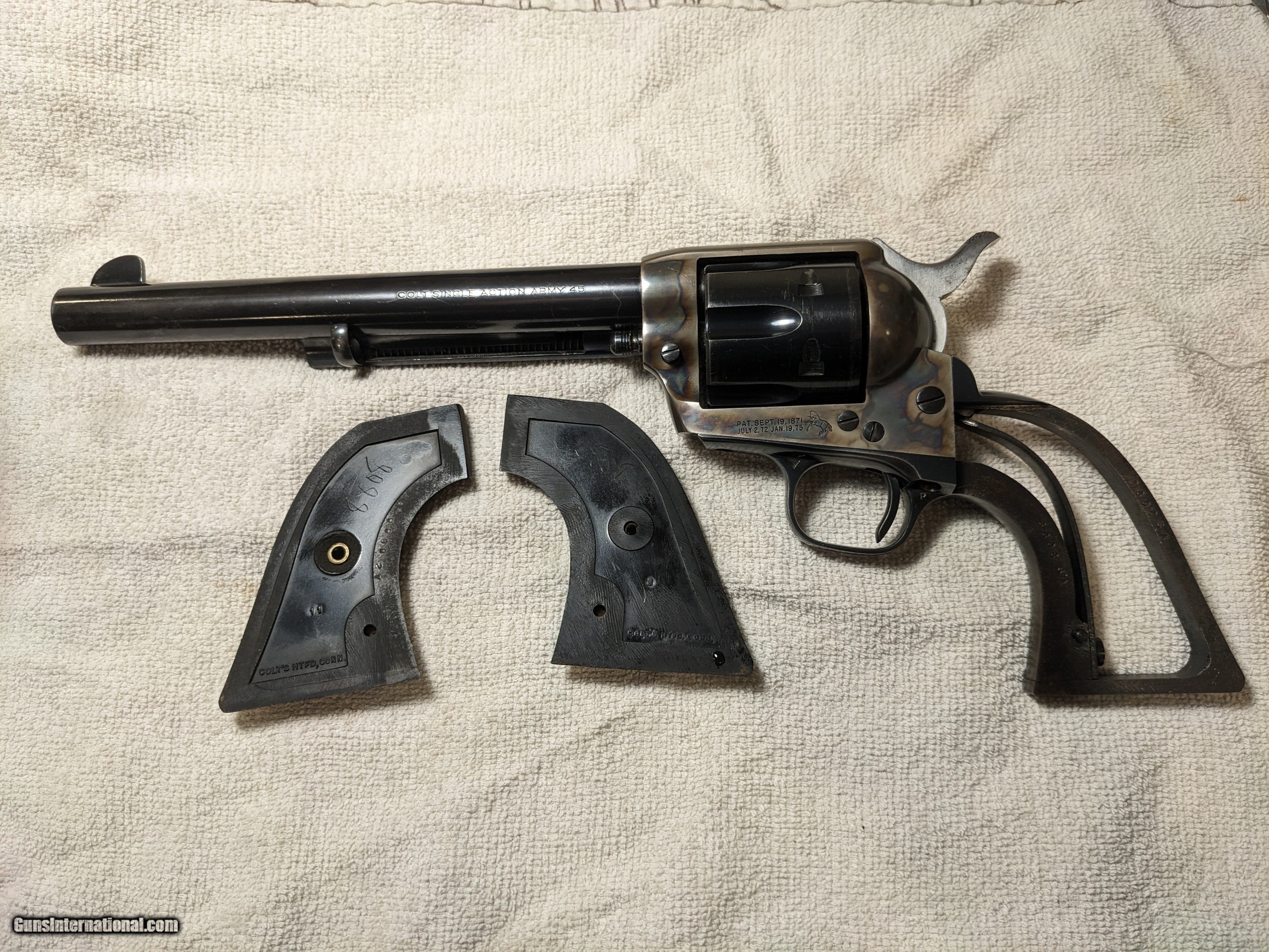Colt SAA .45 7.5" early 2nd generation (1957)