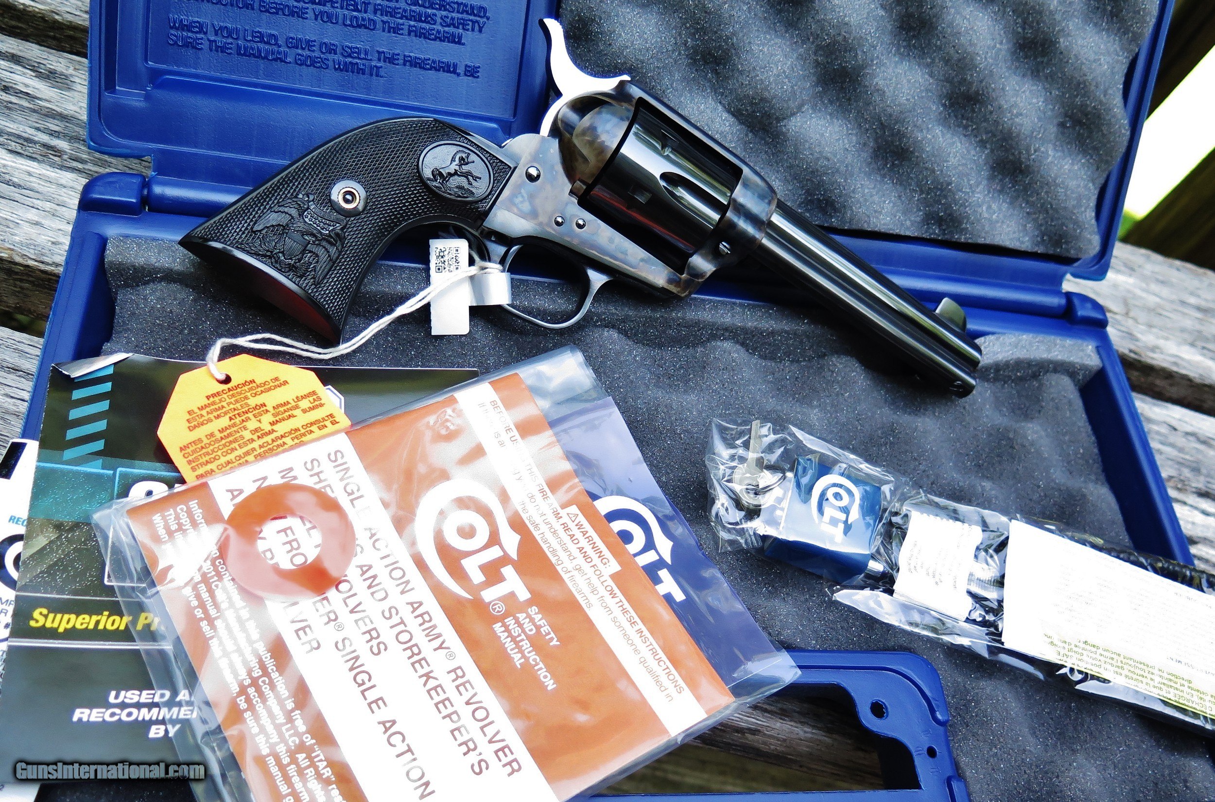 Colt SAA 3rd Blue & Case Colors 4 3/4" .45 NIB & Mint and Unfired 2021 ...