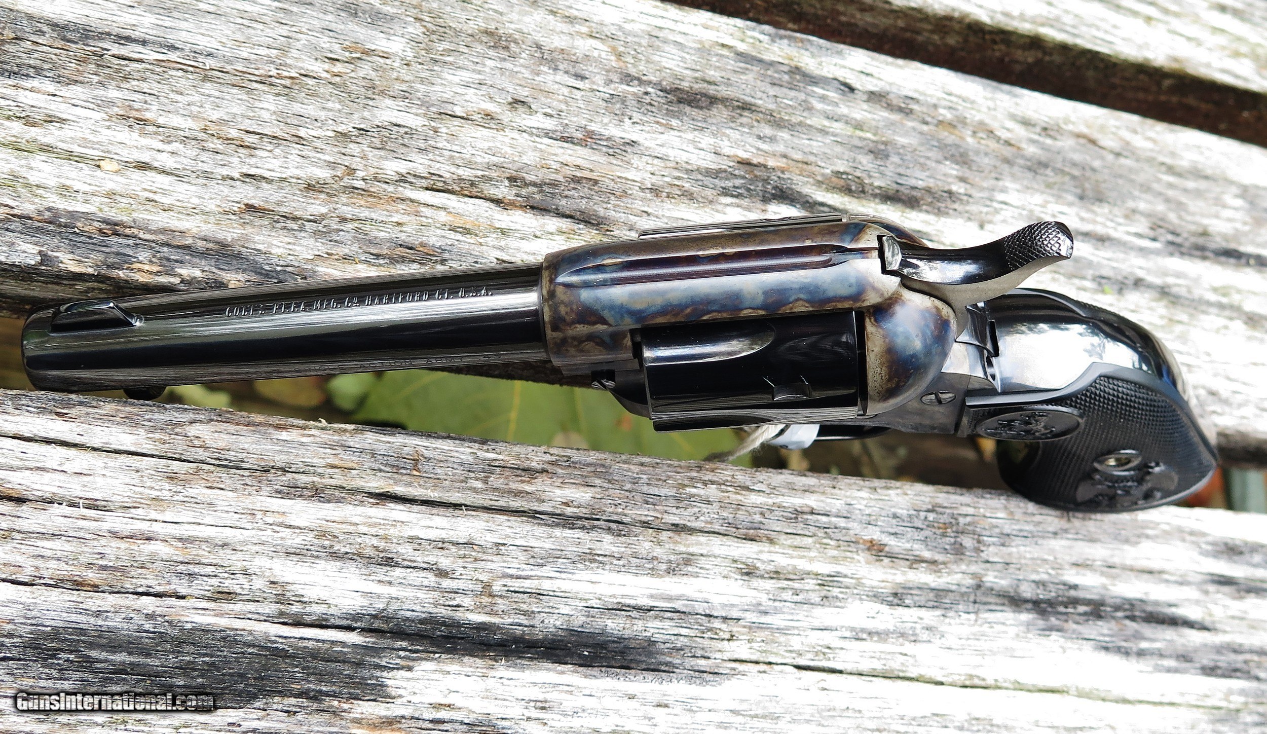 Colt SAA 4 3/4" .45 Cal. Royal Blue and Case Colors NIB Brand New From ...