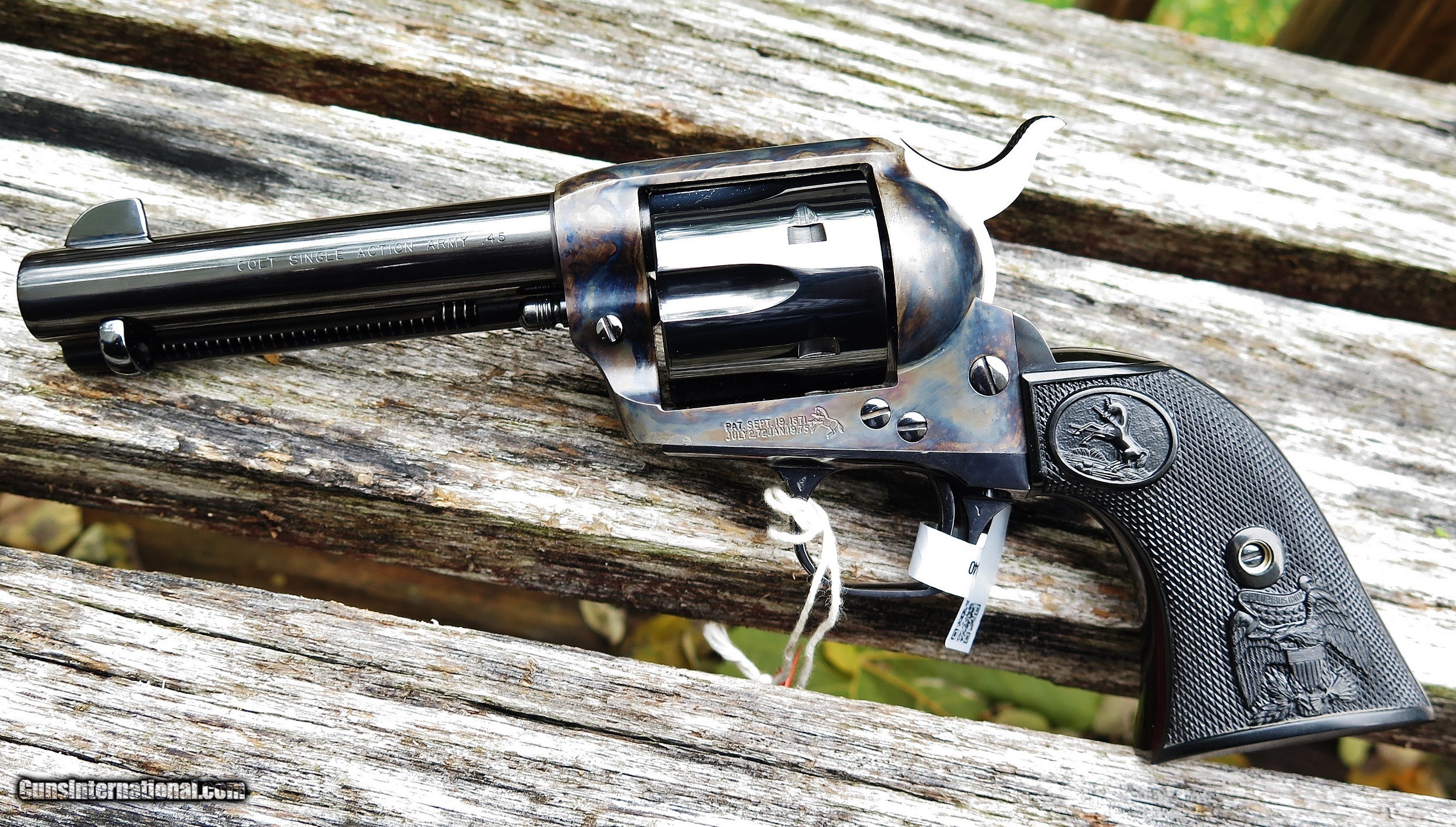 Colt SAA 4 3/4" .45 Cal. Royal Blue and Case Colors NIB Brand New From ...