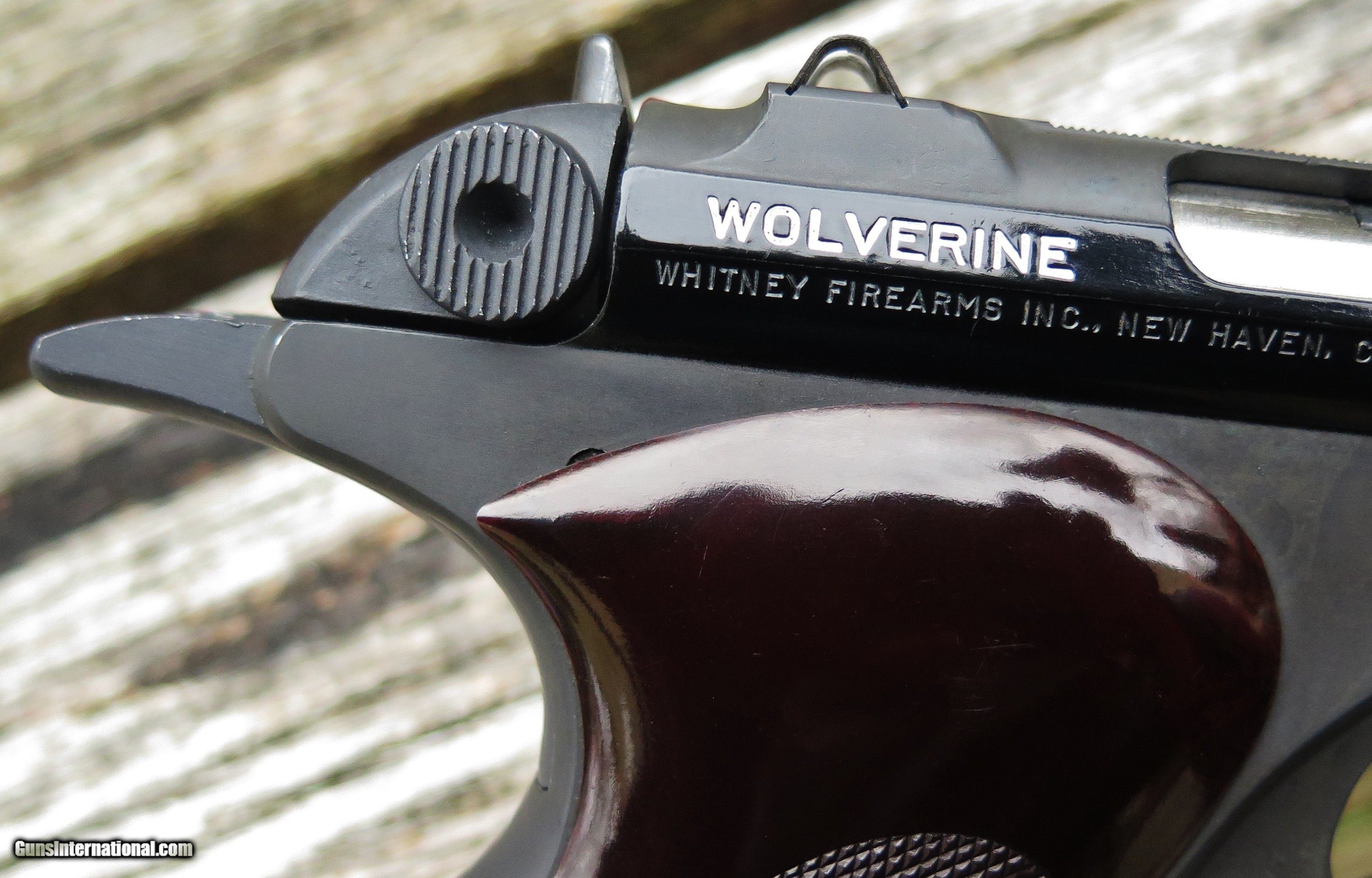 Whitney Wolverine .22 LR Semi-auto Pistol 1st Year Production Scarce ...