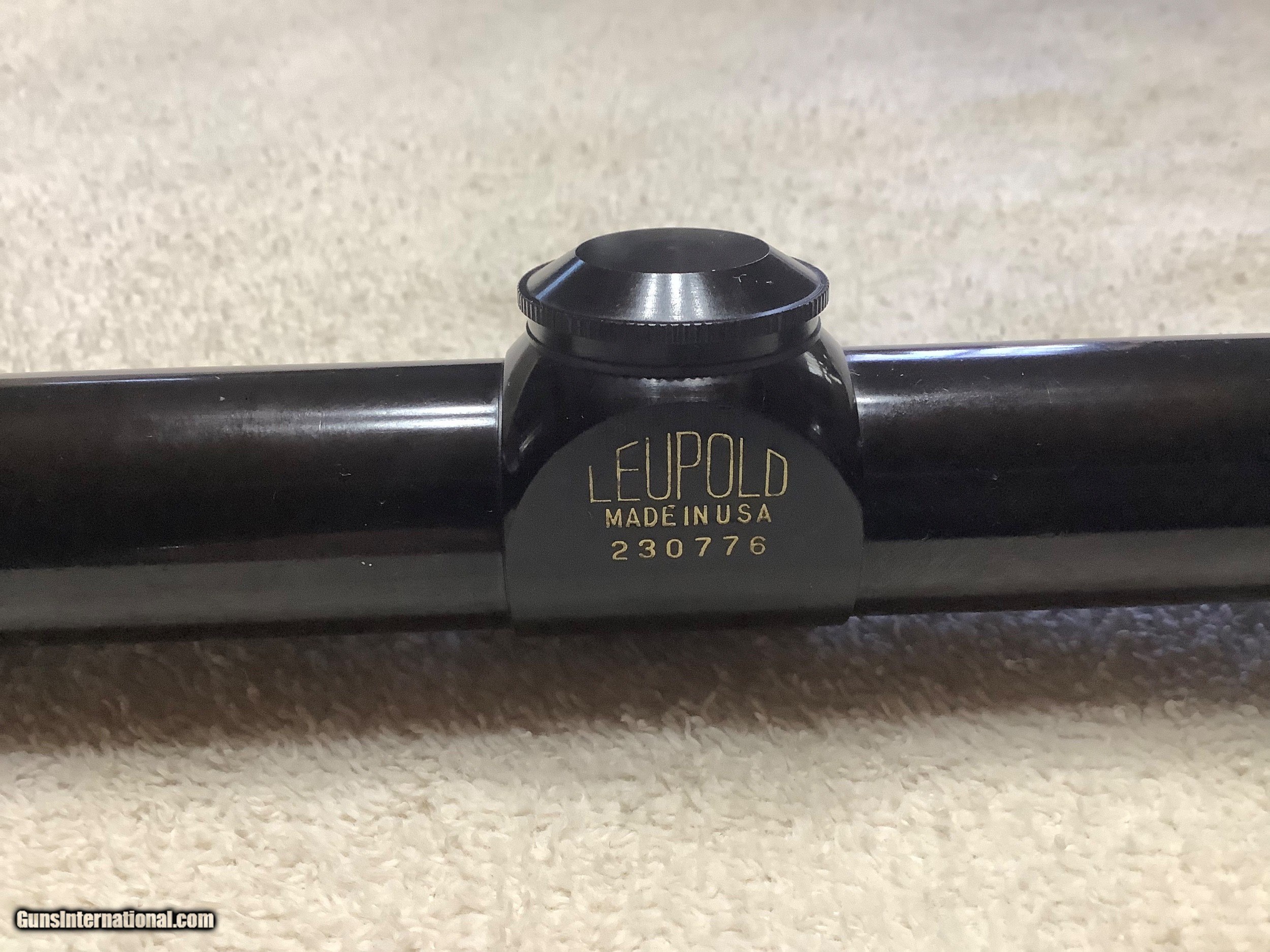 Vintage Leupold 2x7 CPC Crosshair