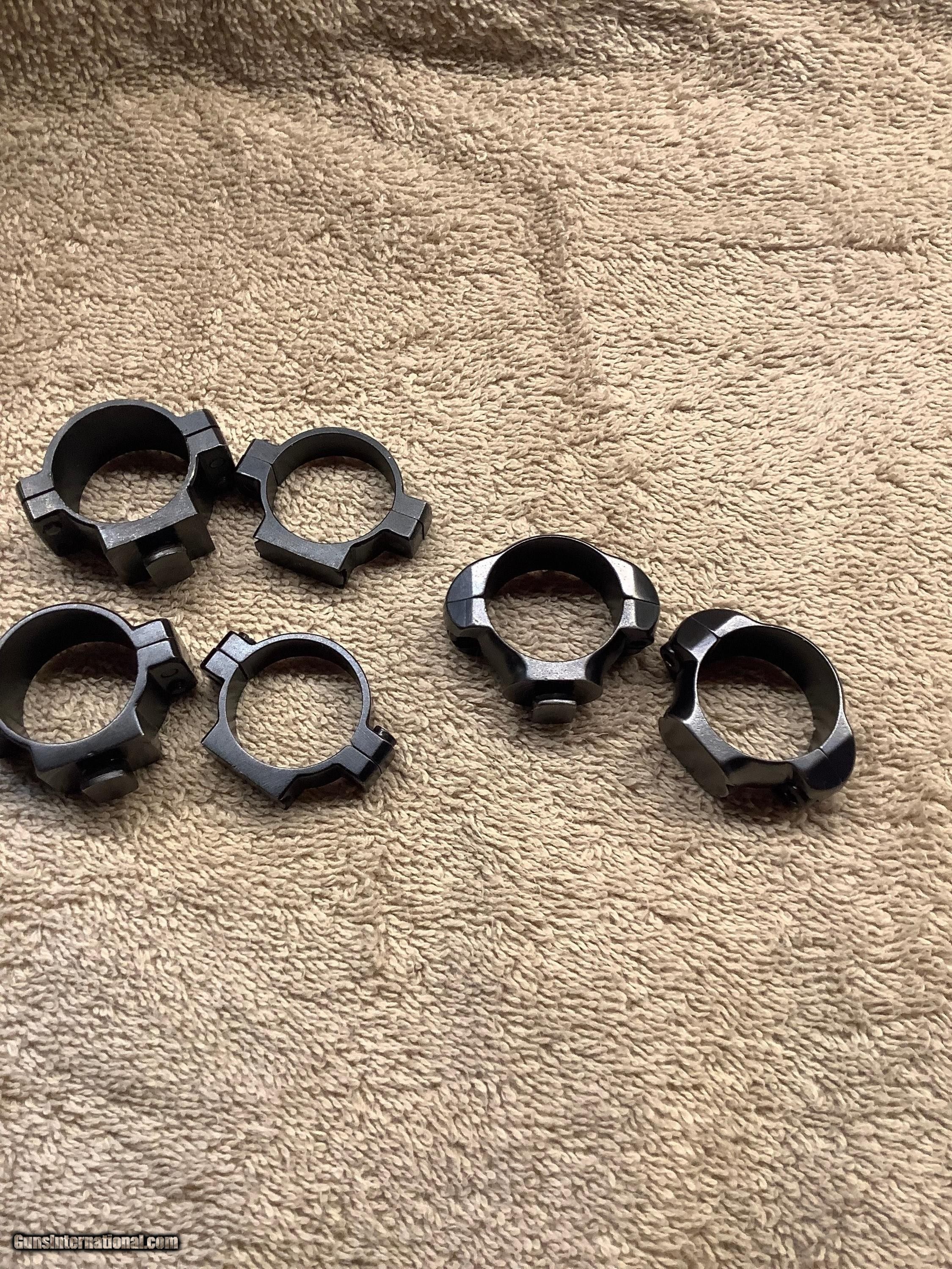 Vintage Redfield Scope Rings 3 Sets